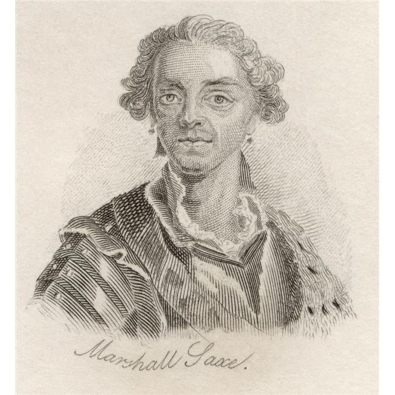 Hermann Maurice Saxe - Count of Saxe - 1696 To 1750 Marshall of France ...