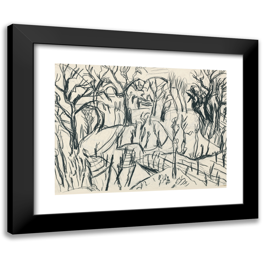 Hermann Scherer 18x15 Black Modern Framed Museum Art Print Titled ...