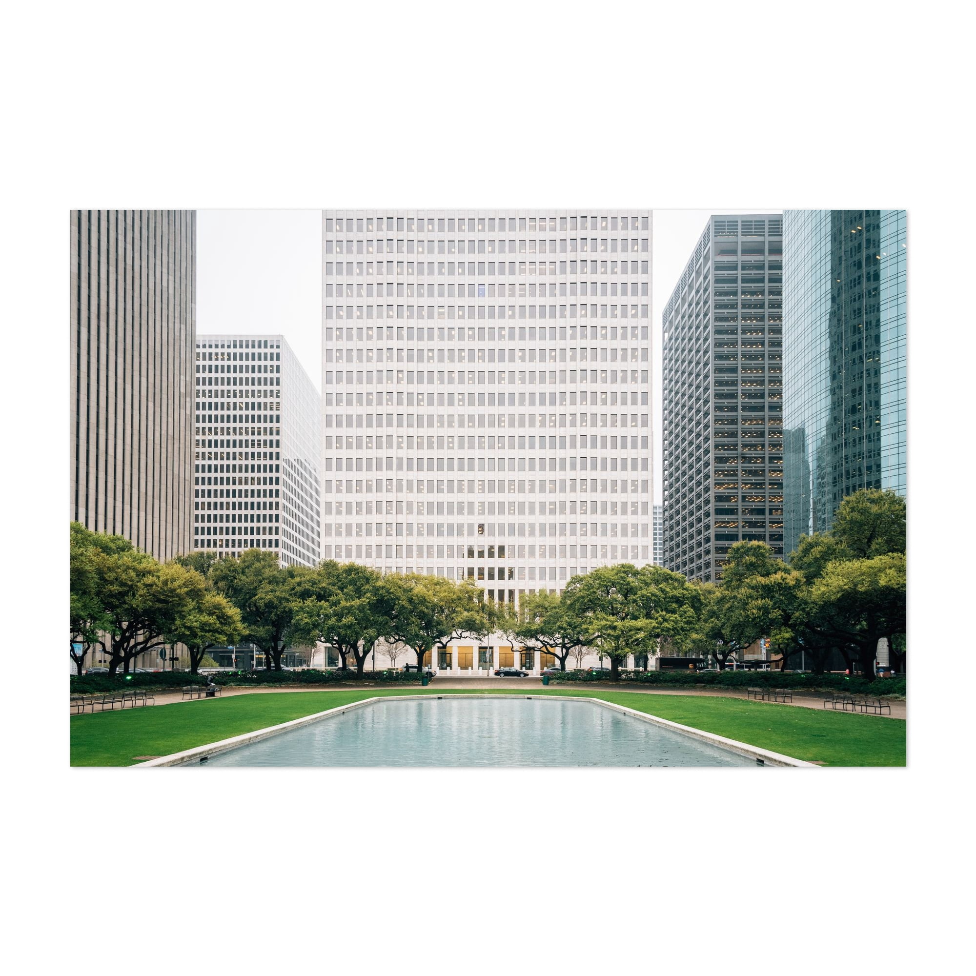 Hermann Square 01 - Houston Texas Photography Unframed Wall Art Print ...