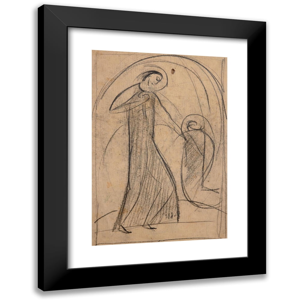 Hermann Stenner 17x24 Black Modern Framed Museum Art Print Titled ...