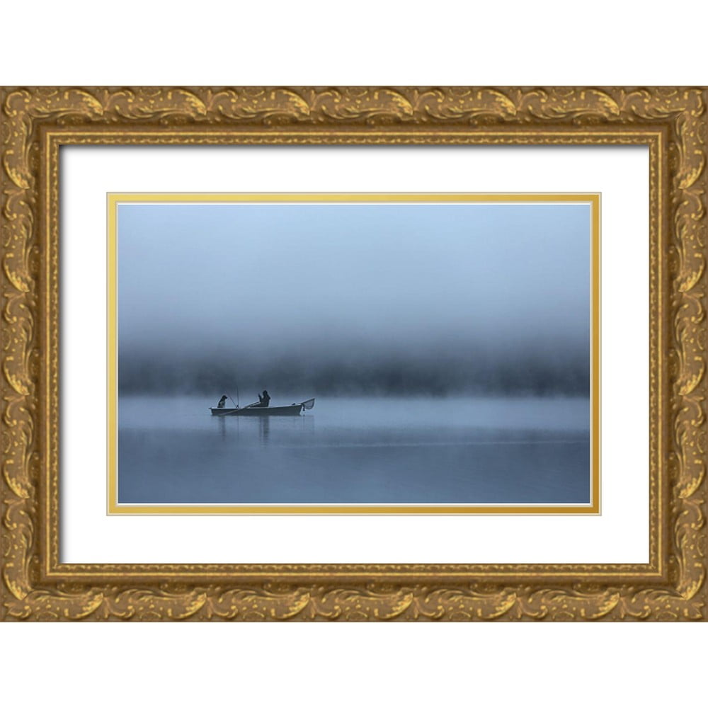 Hermann, Uschi 24x17 Gold Ornate Wood Framed with Double Matting Museum ...