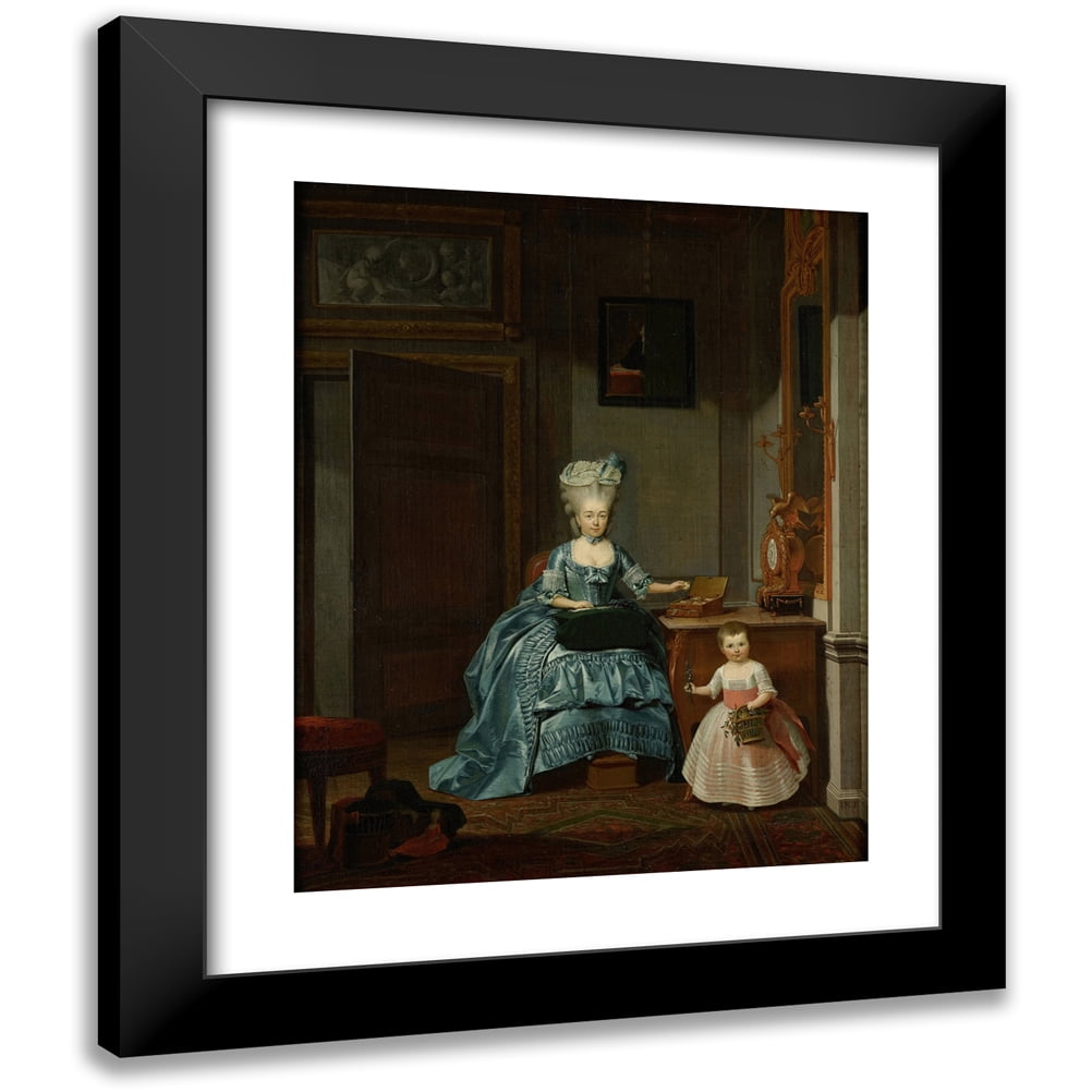 Hermanus Numan 12x14 Black Modern Framed Museum Art Print Titled ...