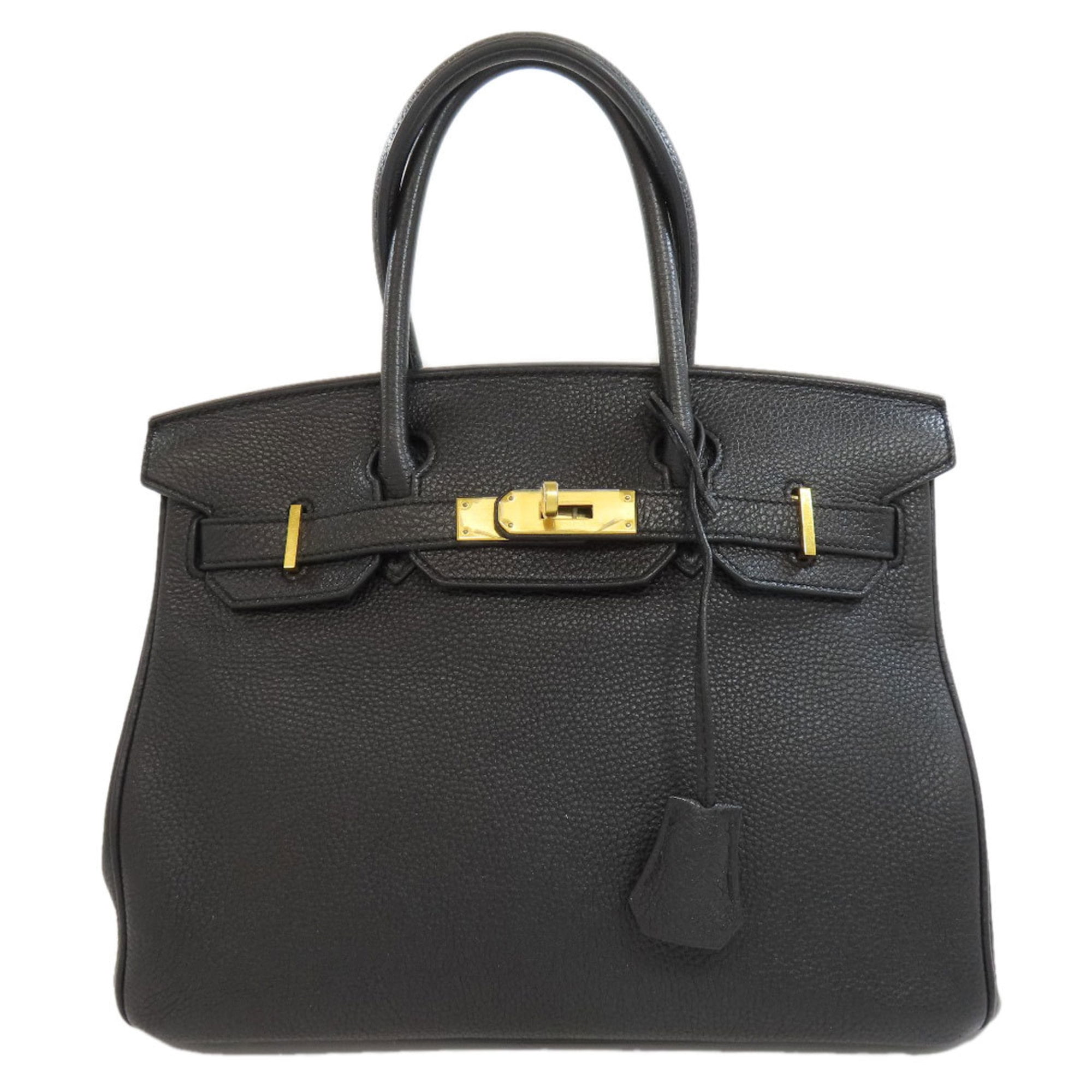 Pre-Owned Hermes Birkin 30 Handbag Taurillon Women's HERMES (Good ...