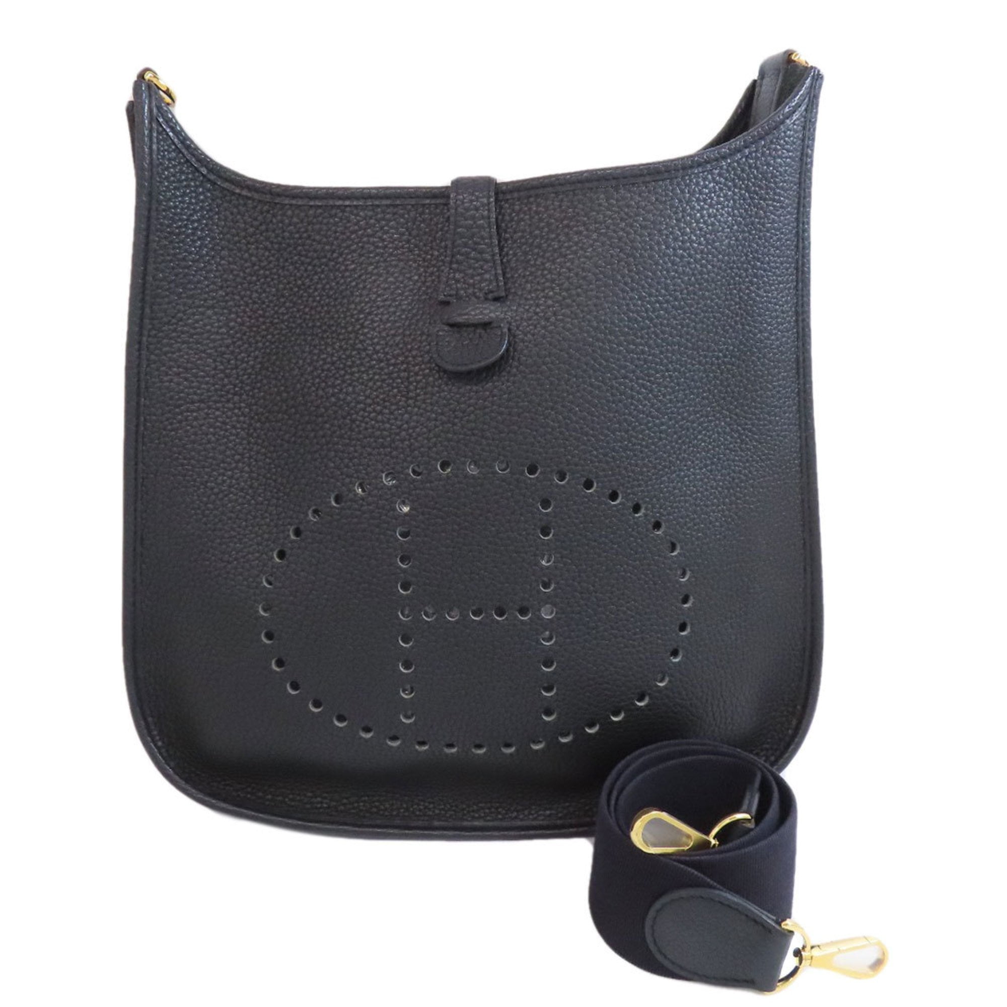 Pre-Owned Hermes Evelyn 1 GM Shoulder Bag Togo Women's HERMES (Good ...