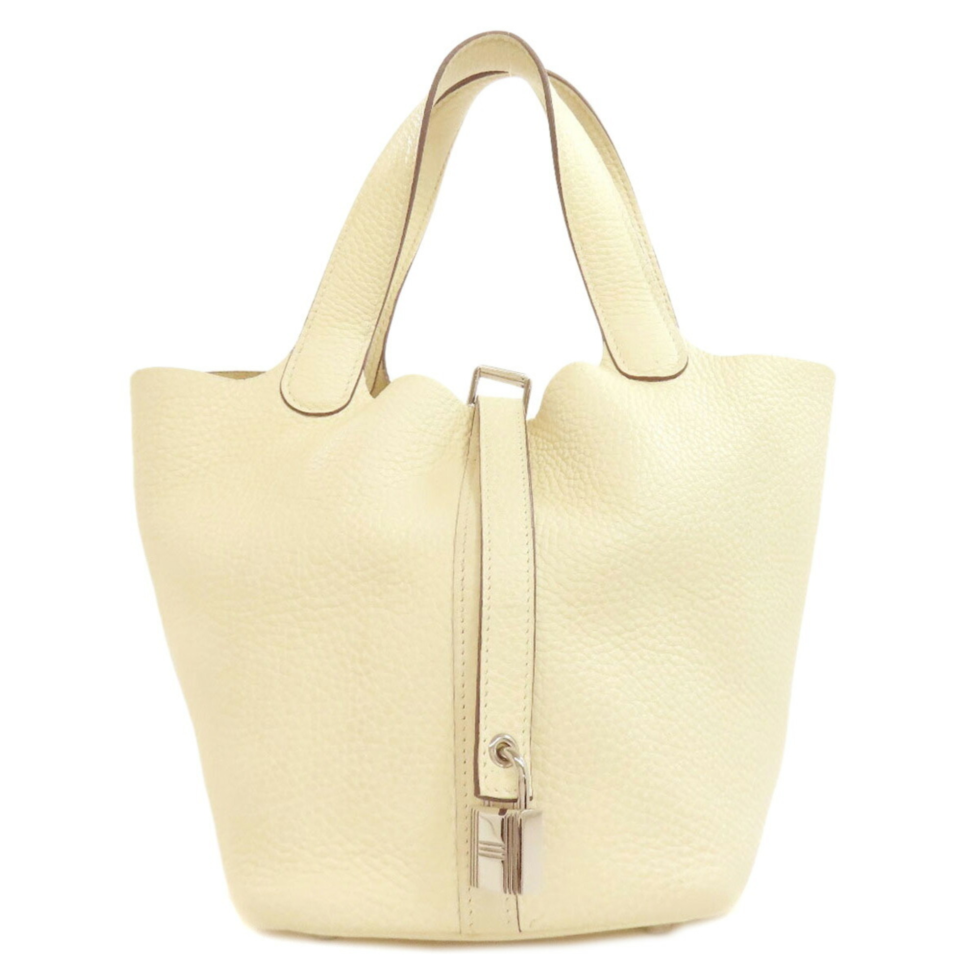 Pre-Owned Hermes Picotin Lock PM Handbag Taurillon Clemence Women's ...