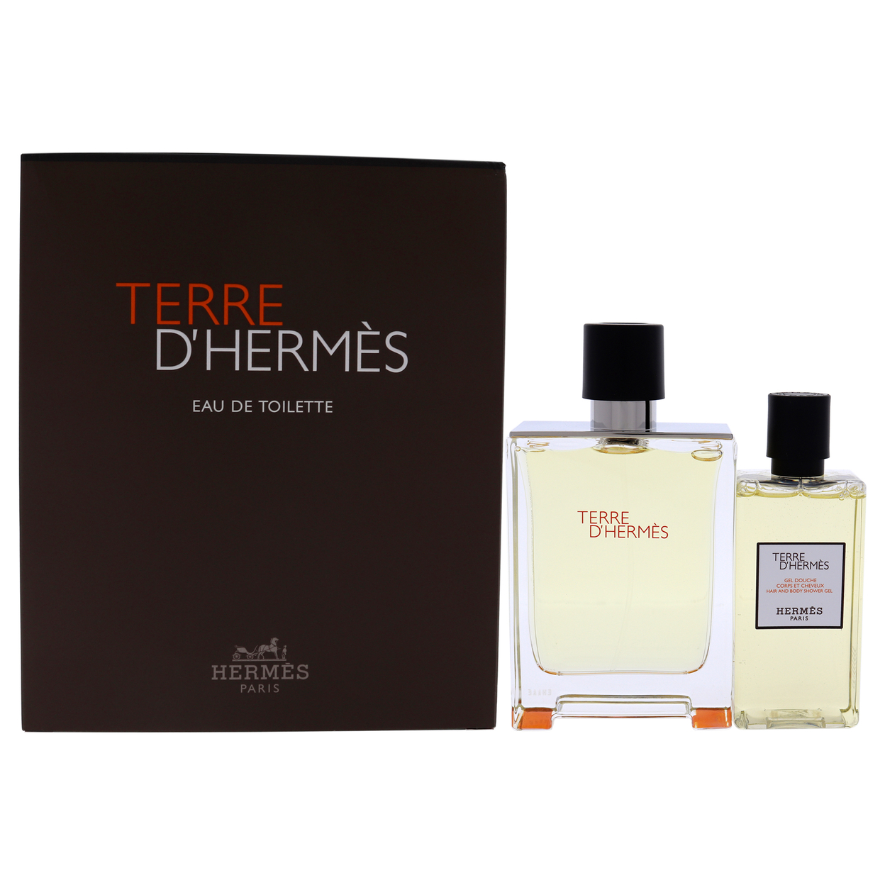 Hermes Terre D'Hermes Cologne Gift Set for Men, 2 Pieces - Walmart.com