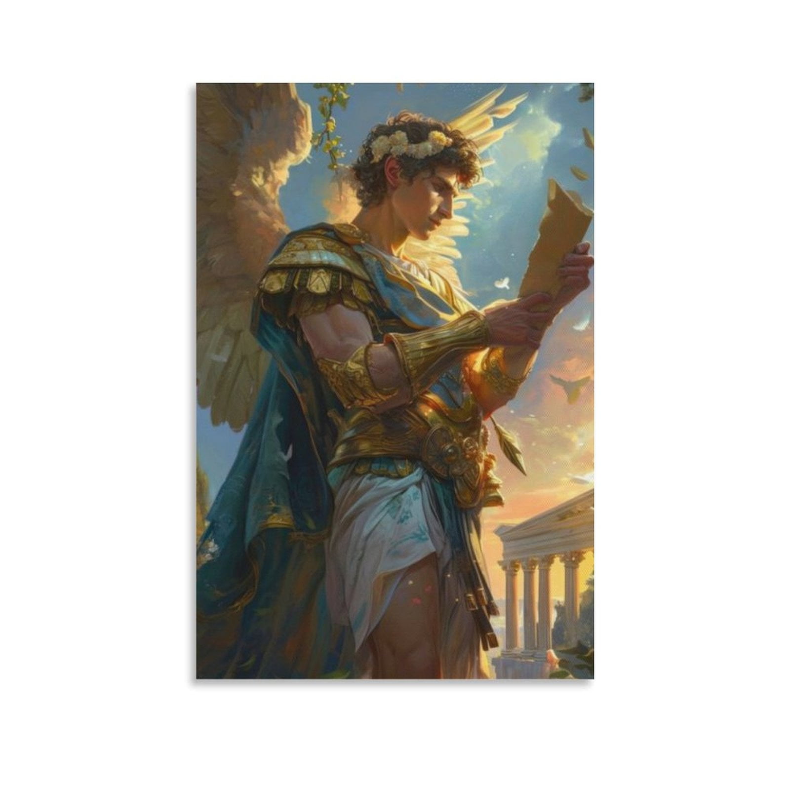 Hermes from Greek Myth Poster Posters Art Print Wall Photo Paint Poster ...