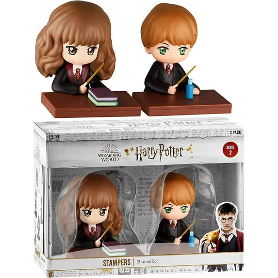 Hermione Granger & Ron Weasley Ink Stampers Potions Figures Harry ...