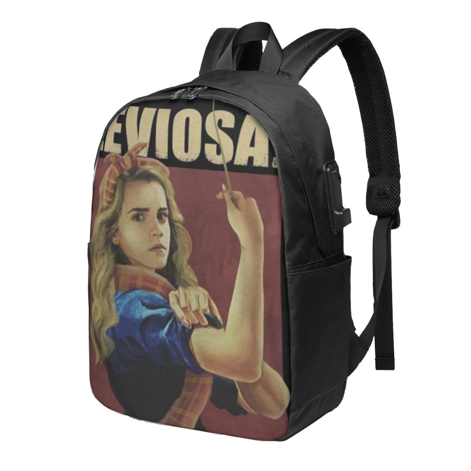 Hermione Leviosa Backpack Fashion Travel Backpack Laptop Backpack 17 ...