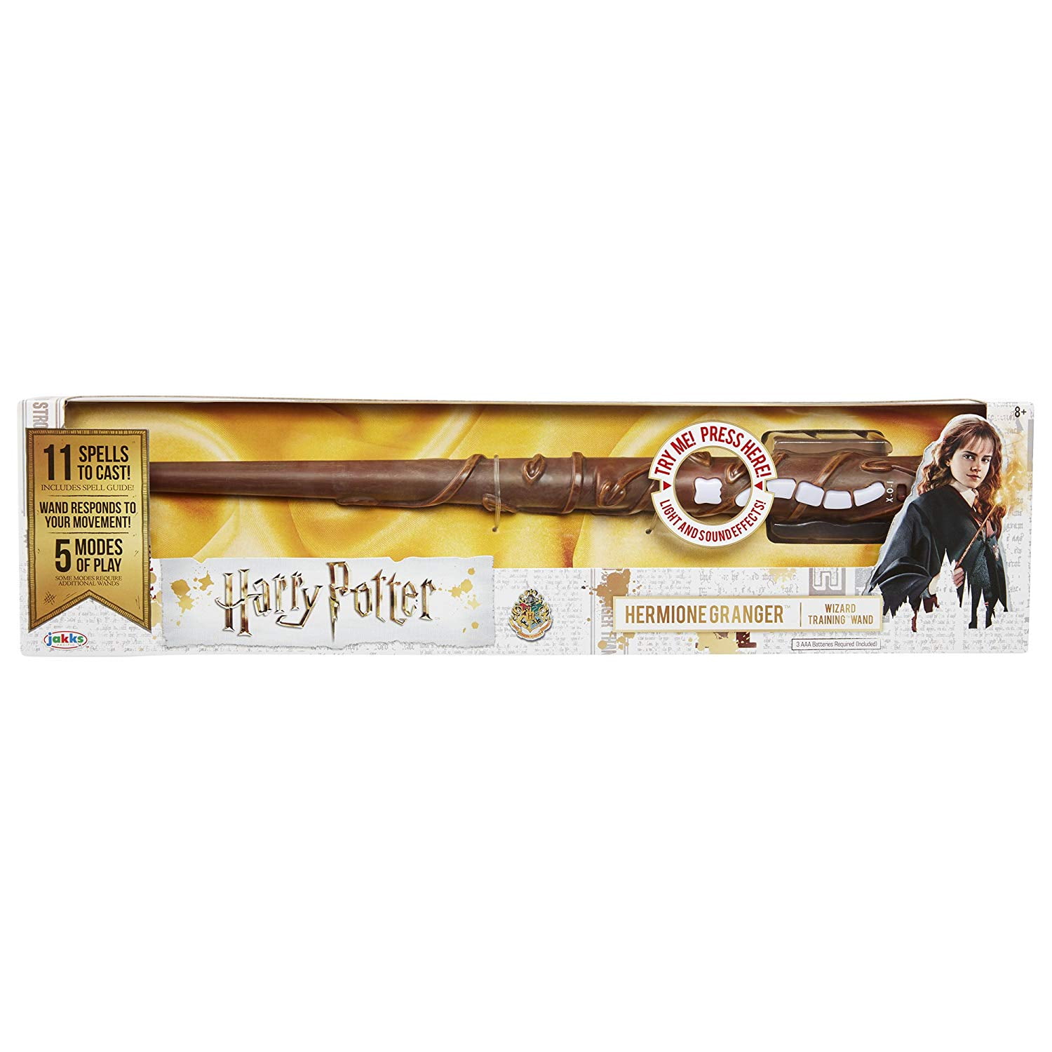 Harry Potter Hermione Wand, Interactive Wizard Training Wand, Exclusive ...