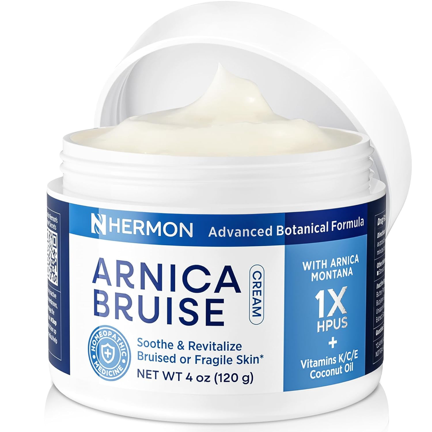 Hermon High Strength Arnica Bruise Cream - Best for Bruises on Thin ...