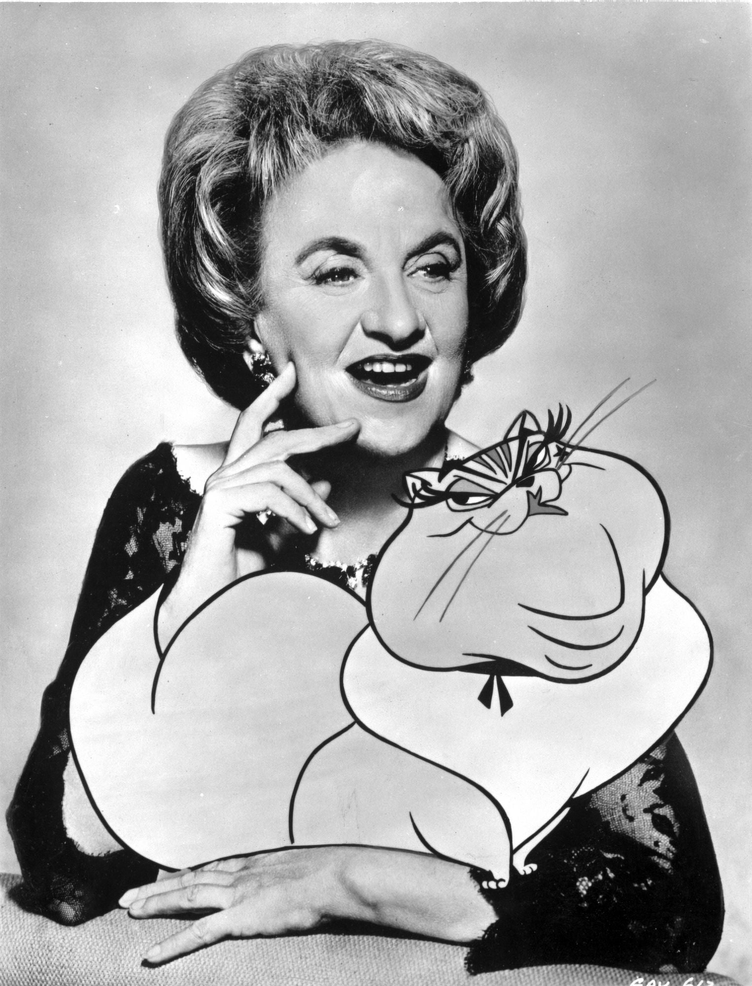 Hermonie Gingold Portrait in Classic Photo Print (24 x 30) - Walmart.com