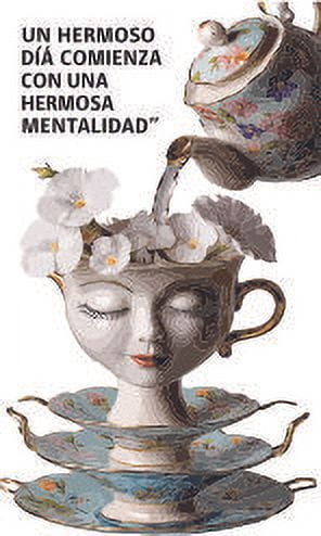 Hermosa Mentalidad Quote Tea Kettle Positive Life Motivation ...