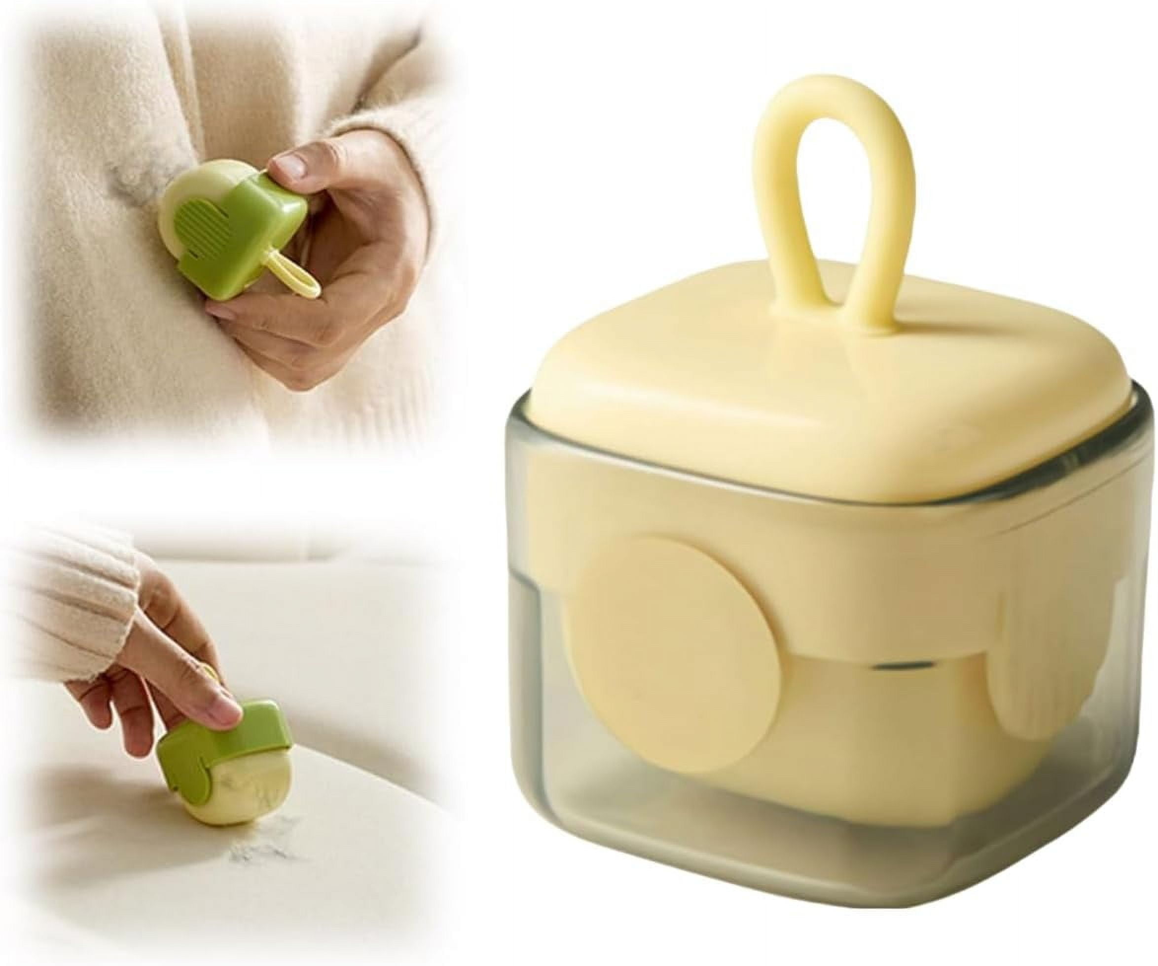 Hermsa Mini Lint Roller, Portable Lint Roller Reusable Washable, Sticky Purse Ball for Travel ...