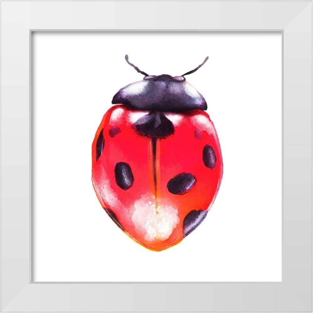 Hernandez, Larisa 20x20 White Modern Wood Framed Museum Art Print Titled - Buggin Out IV ...