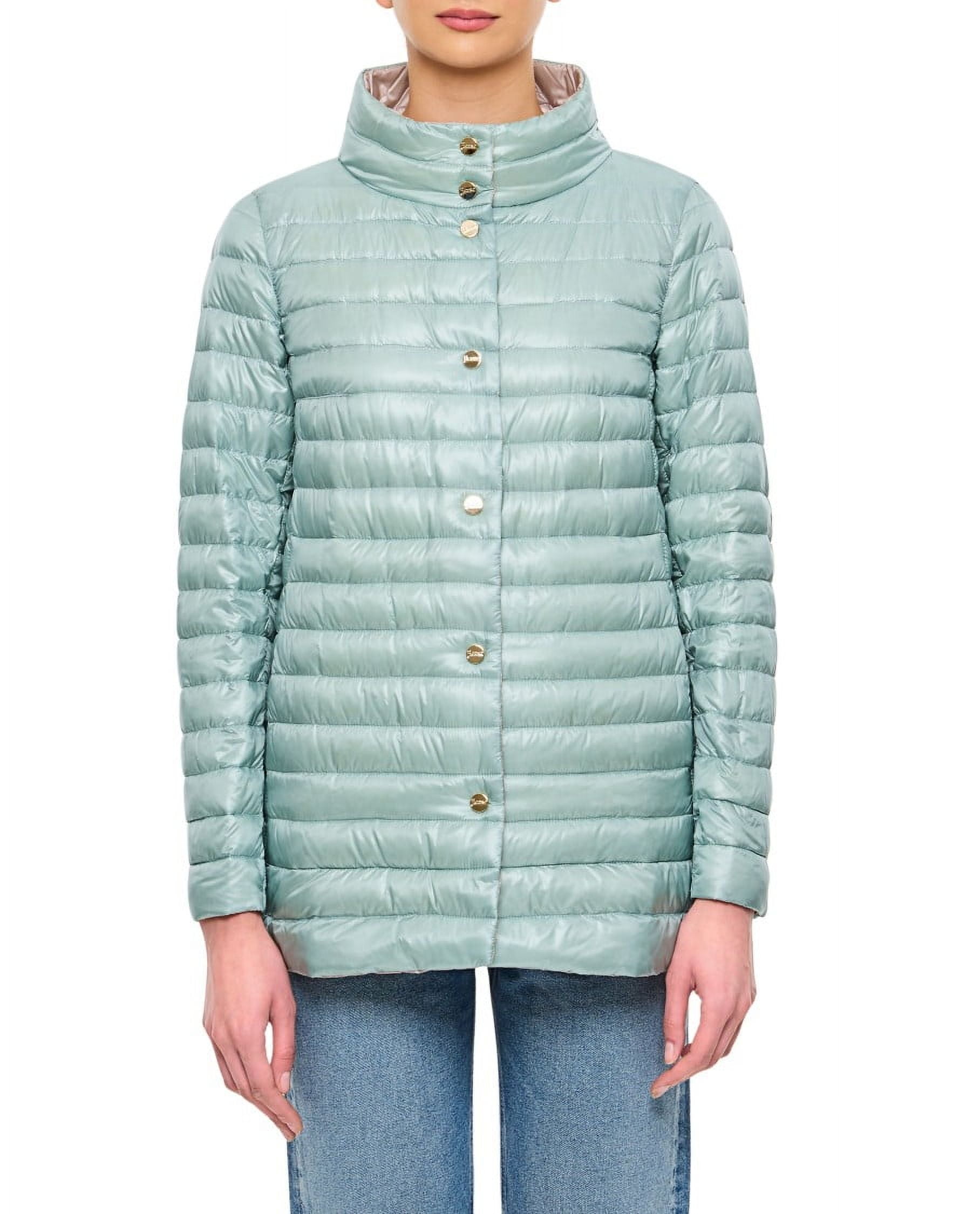 Herno Woman Reversible Nylon Downjacket Green Sizes IT 34-64 - Walmart.com