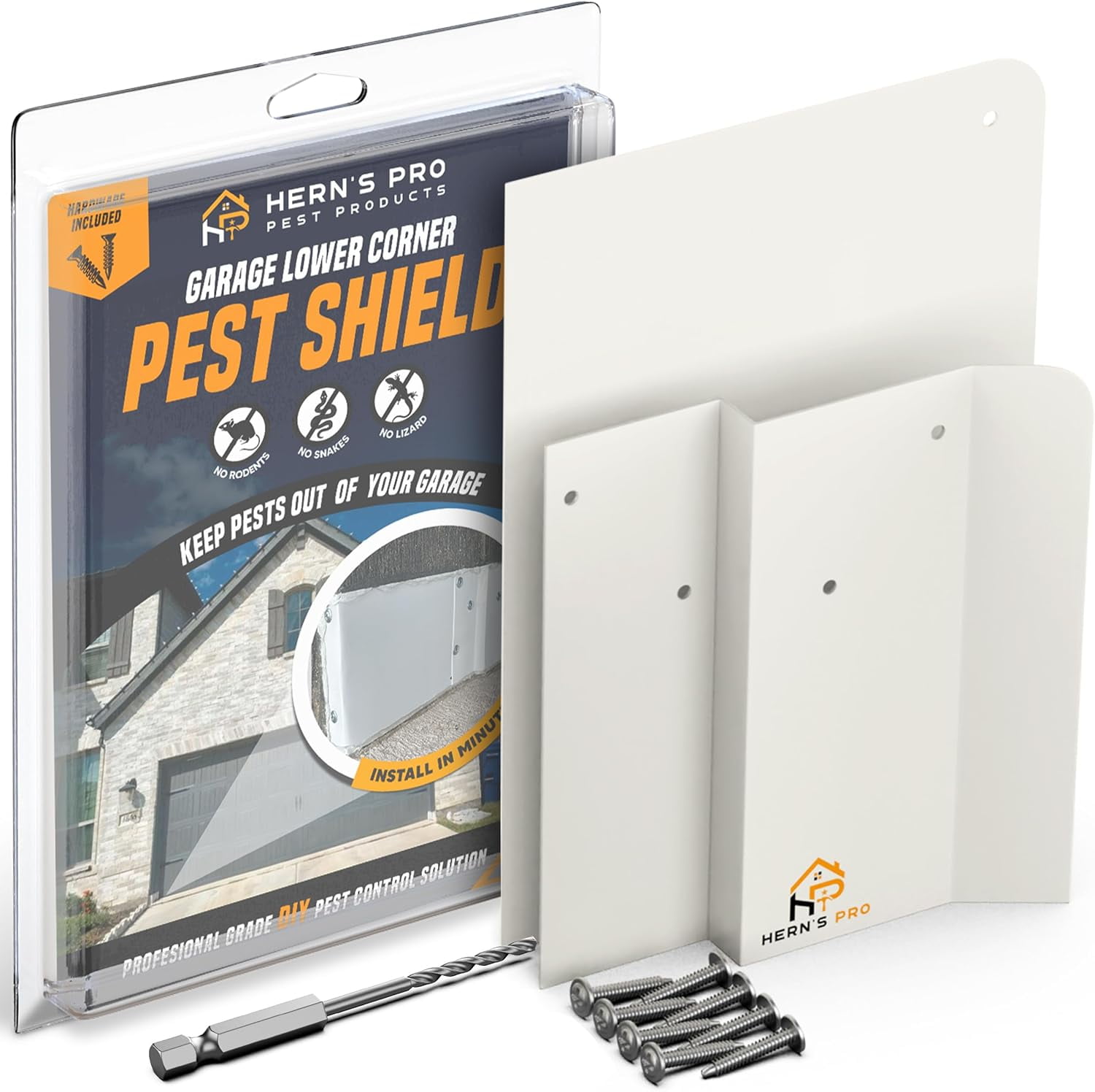 HernsPro Garage Lower Corner Pest Shield | Durable Powder-Coated ...