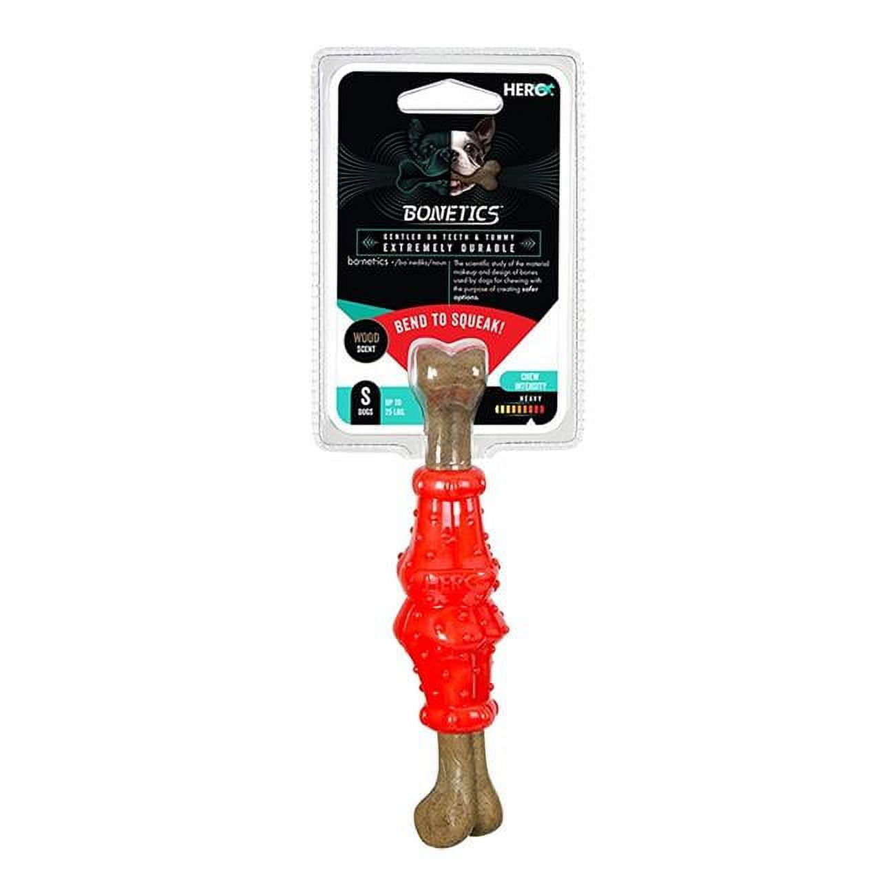 Hero 711085642732 Bonetics Noisy Joint Bone Dog Toy - Small - Walmart.com