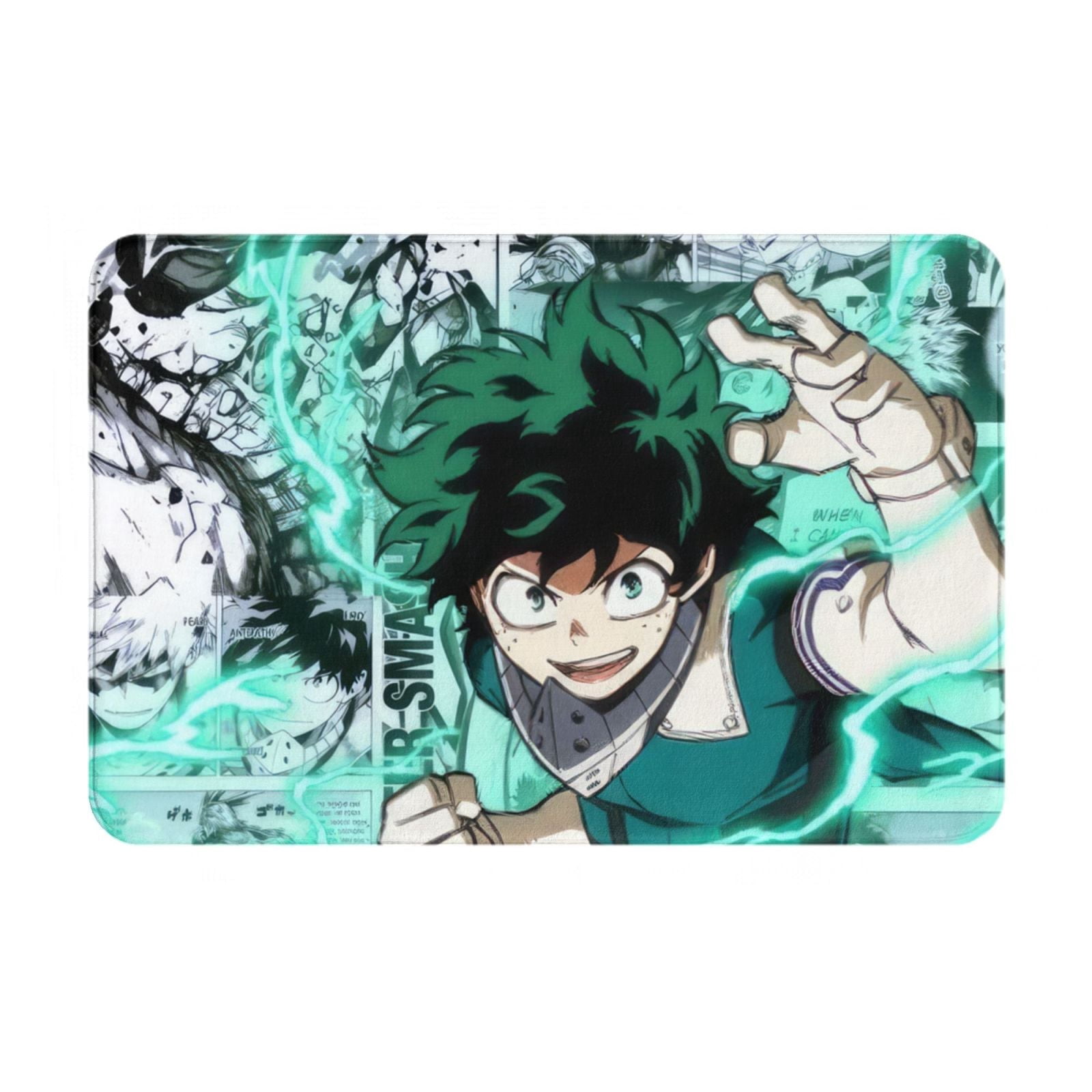My Hero Academia Bathroom Rugs, Anime Welcome Door Mat, Non Slip Mat ...