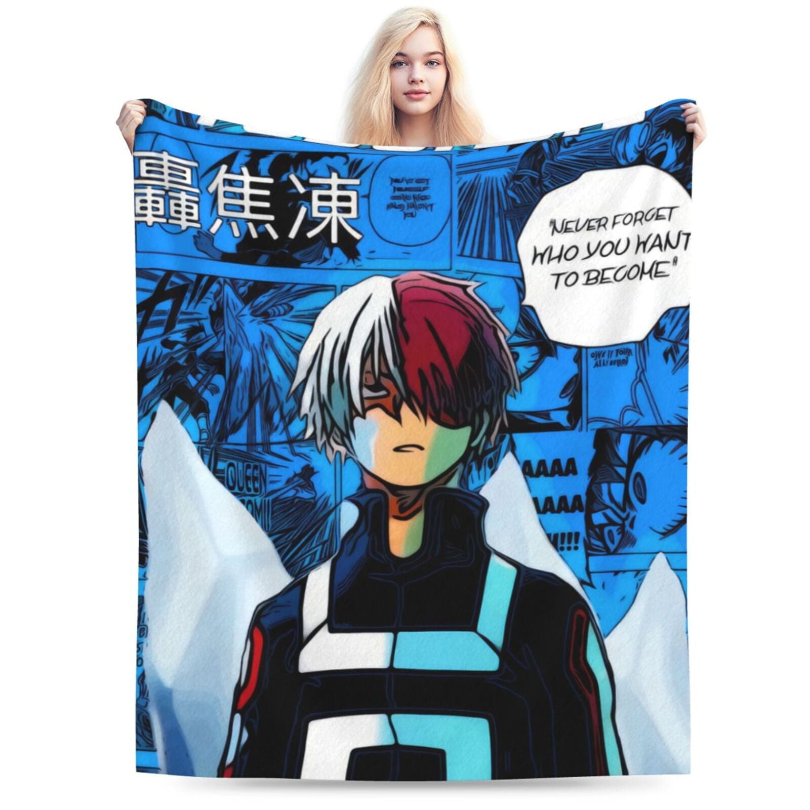My Hero Academia Blanket, Anime Throw Blanket For Couch Sofa Bed, Soft ...