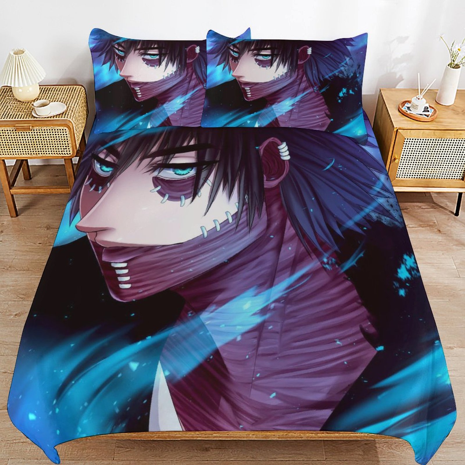 My Hero Academia Dabi Bed Duvet Cover Microfiber Bedding Sets 3D ...