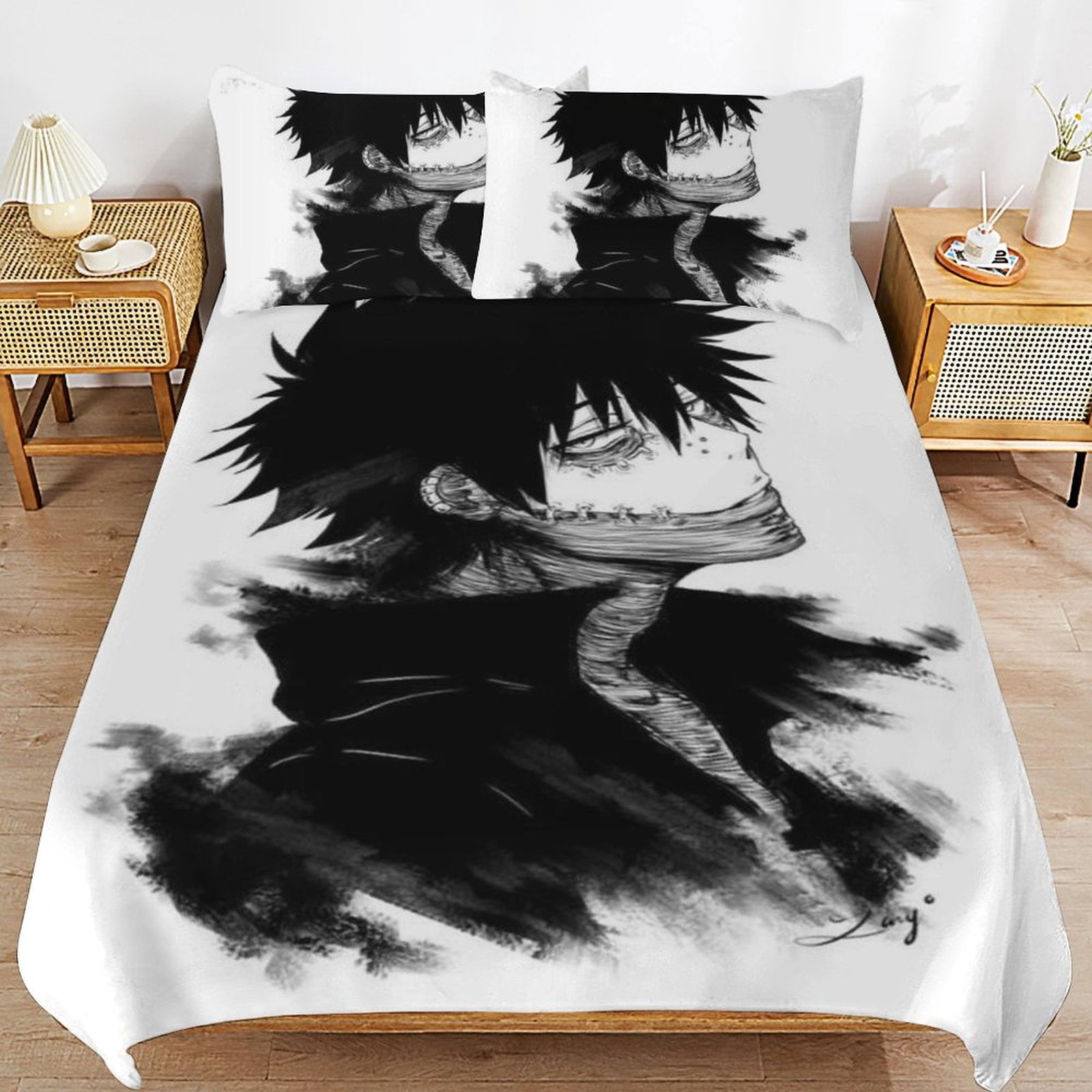 My Hero Academia Dabi Bed Duvet Cover Microfiber Bedding Sets 3D ...