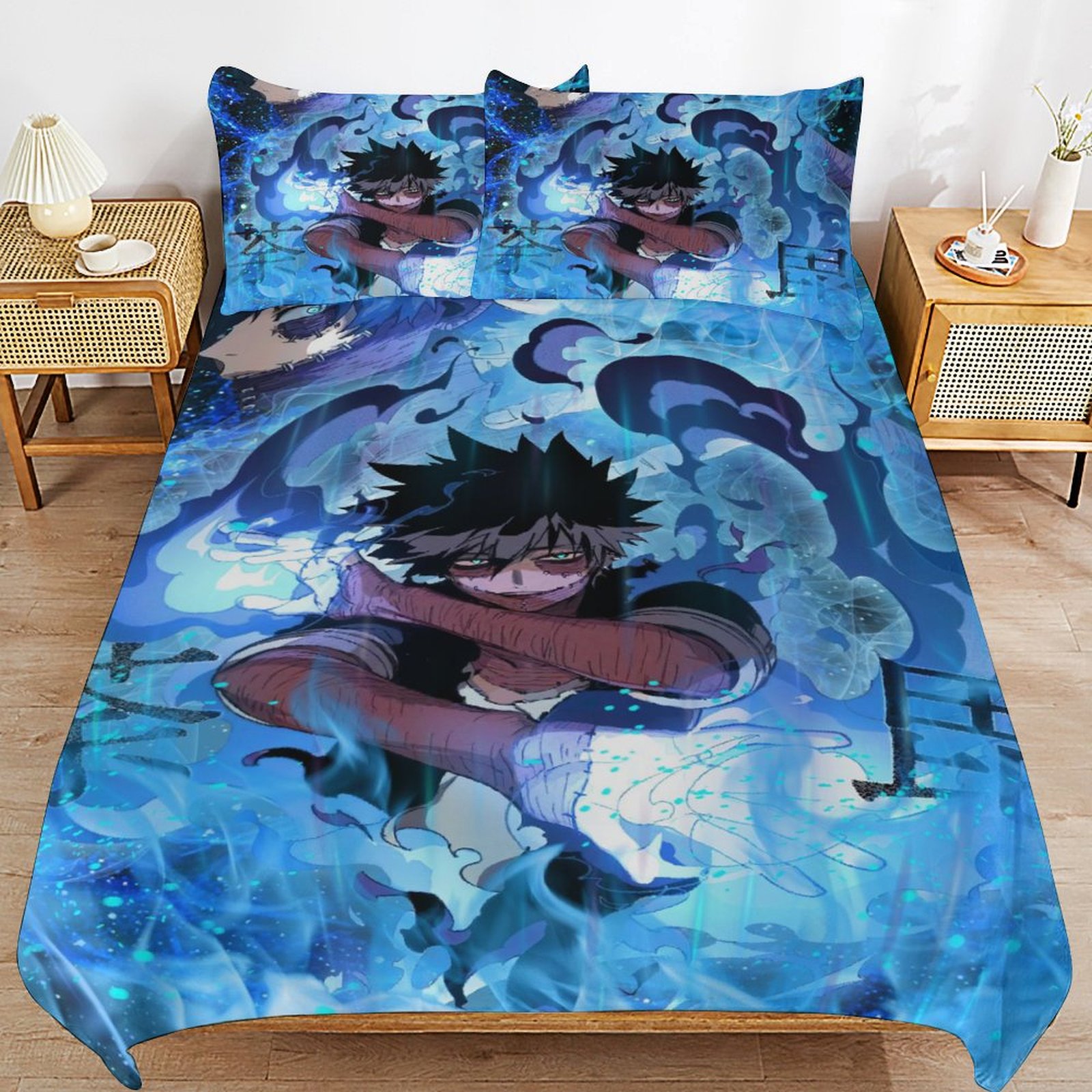 My Hero Academia Dabi Bed Duvet Cover Microfiber Bedding Sets 3D ...