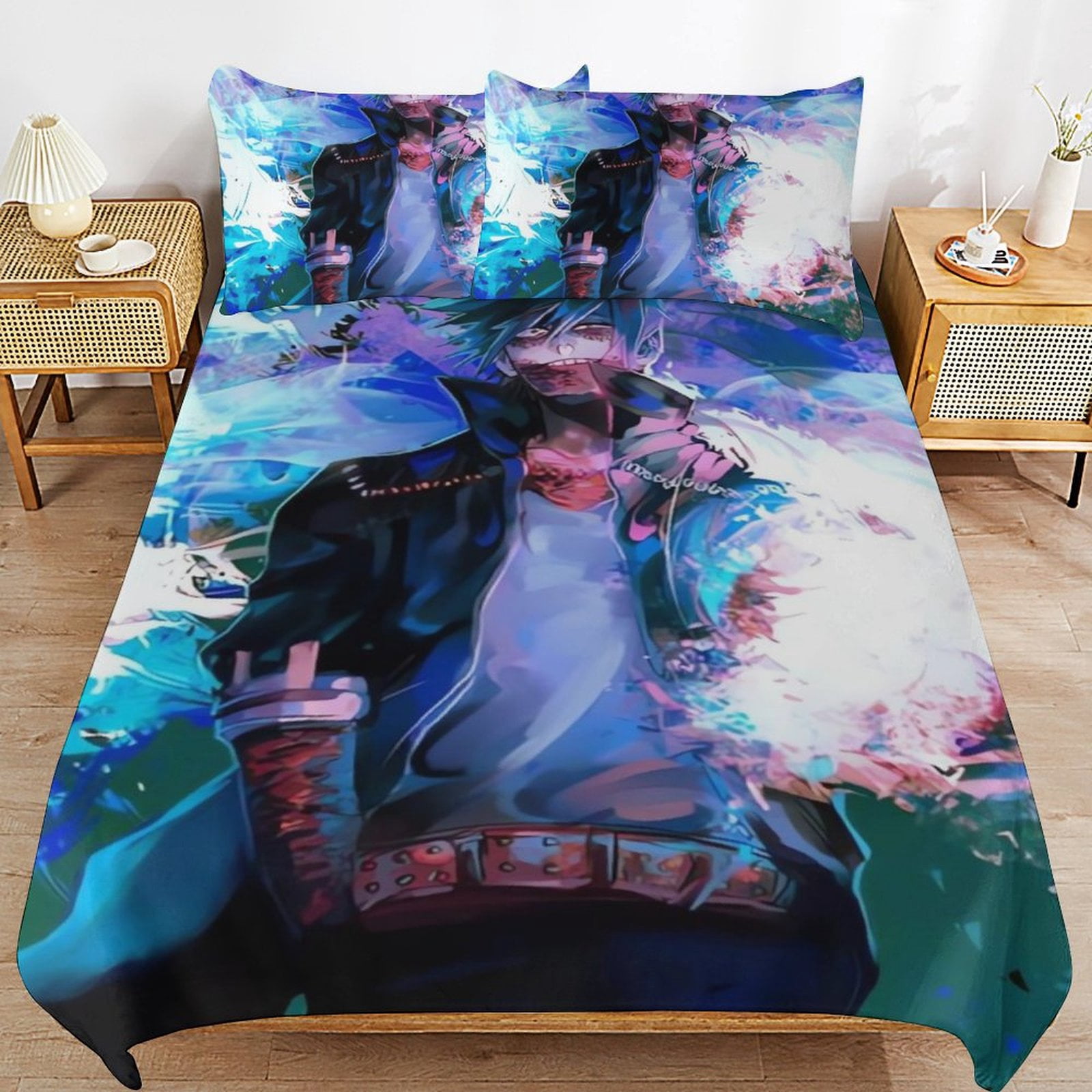 My Hero Academia Dabi Bed Duvet Cover Microfiber Bedding Sets 3D ...