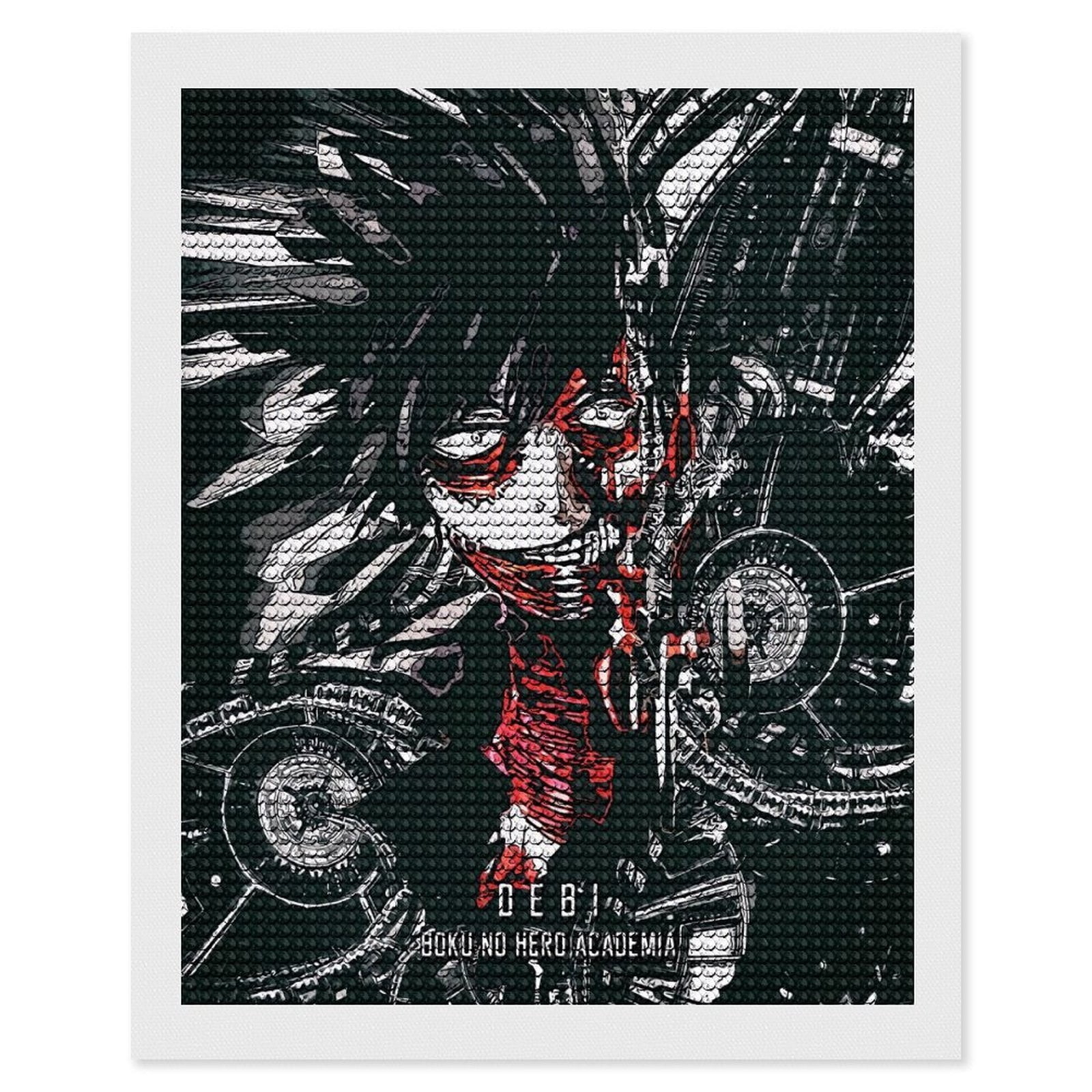 My Hero Academia Dabi Diamond Art Kits for Adults 5D Diamond Art , DIY ...