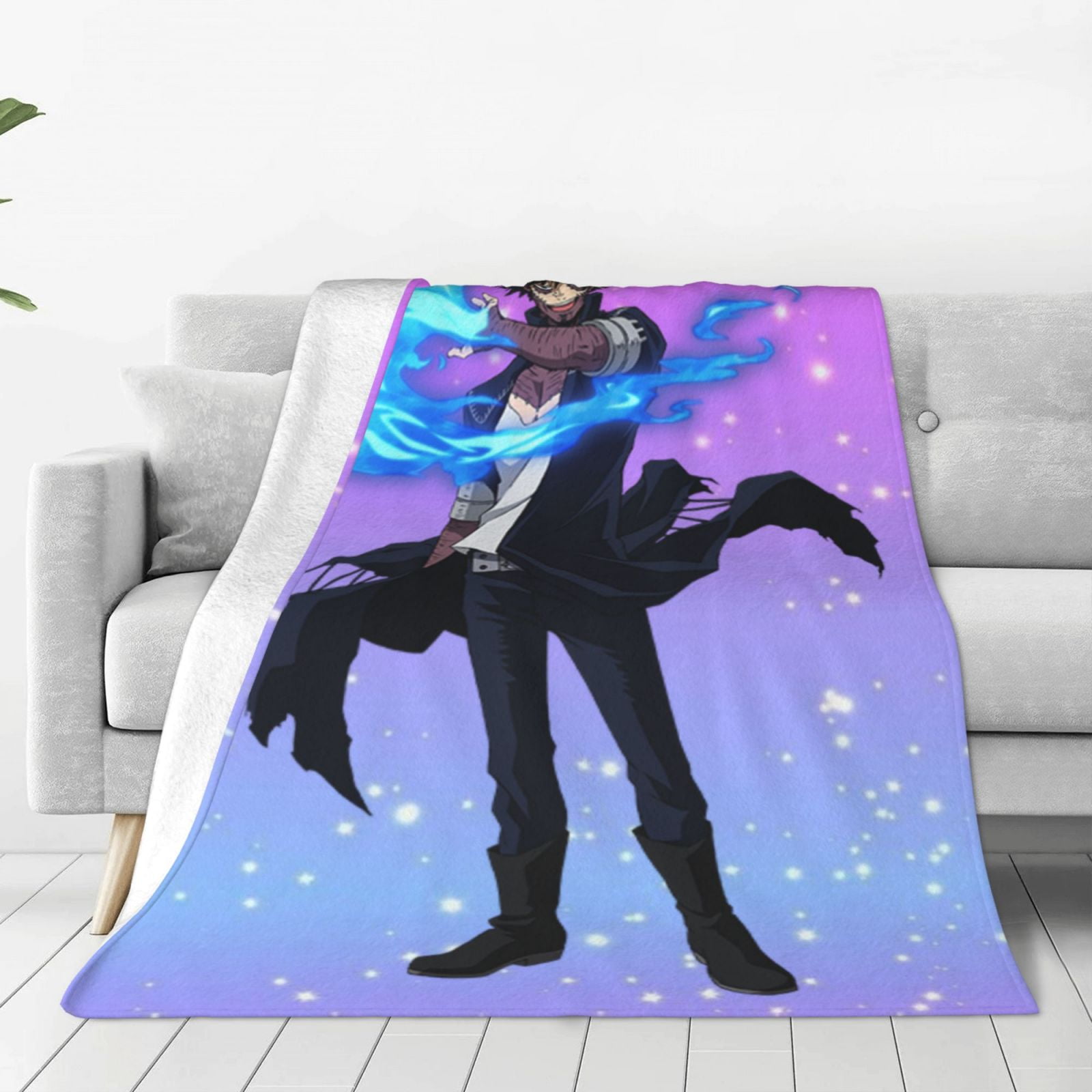 My Hero Academia Dabi Throw Blanket Couch Bed Sofa Soft Lightweight ...