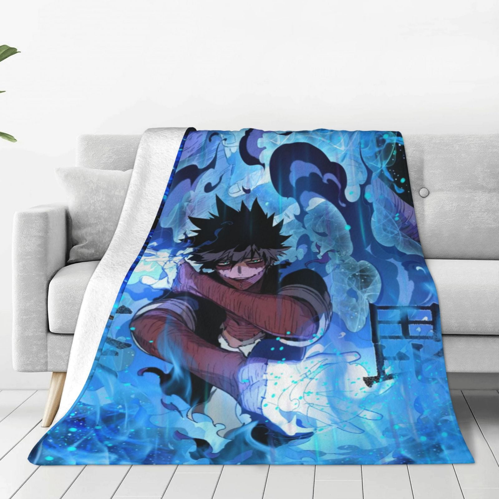 My Hero Academia Dabi Throw Blanket Couch Bed Sofa Soft Lightweight ...