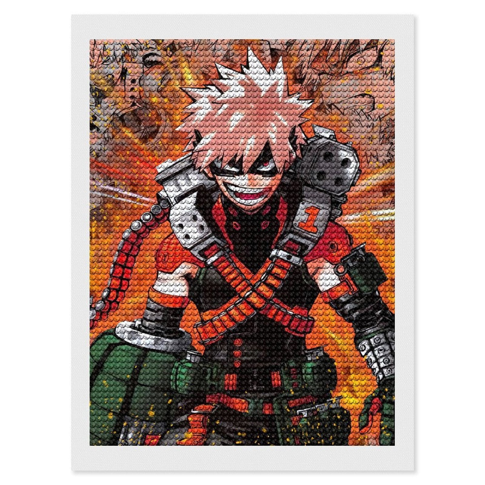 My Hero Academia Diamond Art Kits for Adults 5D Diamond Art , DIY Paint ...
