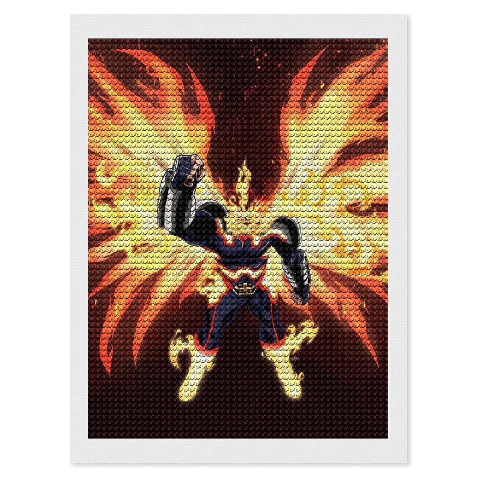 My Hero Academia Endeavor Diamond Art Kits for Adults 5D Diamond Art ...