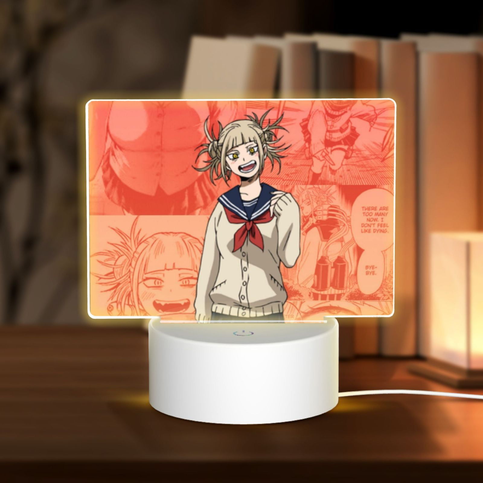 My Hero Academia Himiko Toga Anime Acrylic Night Light Adjustable 3 ...