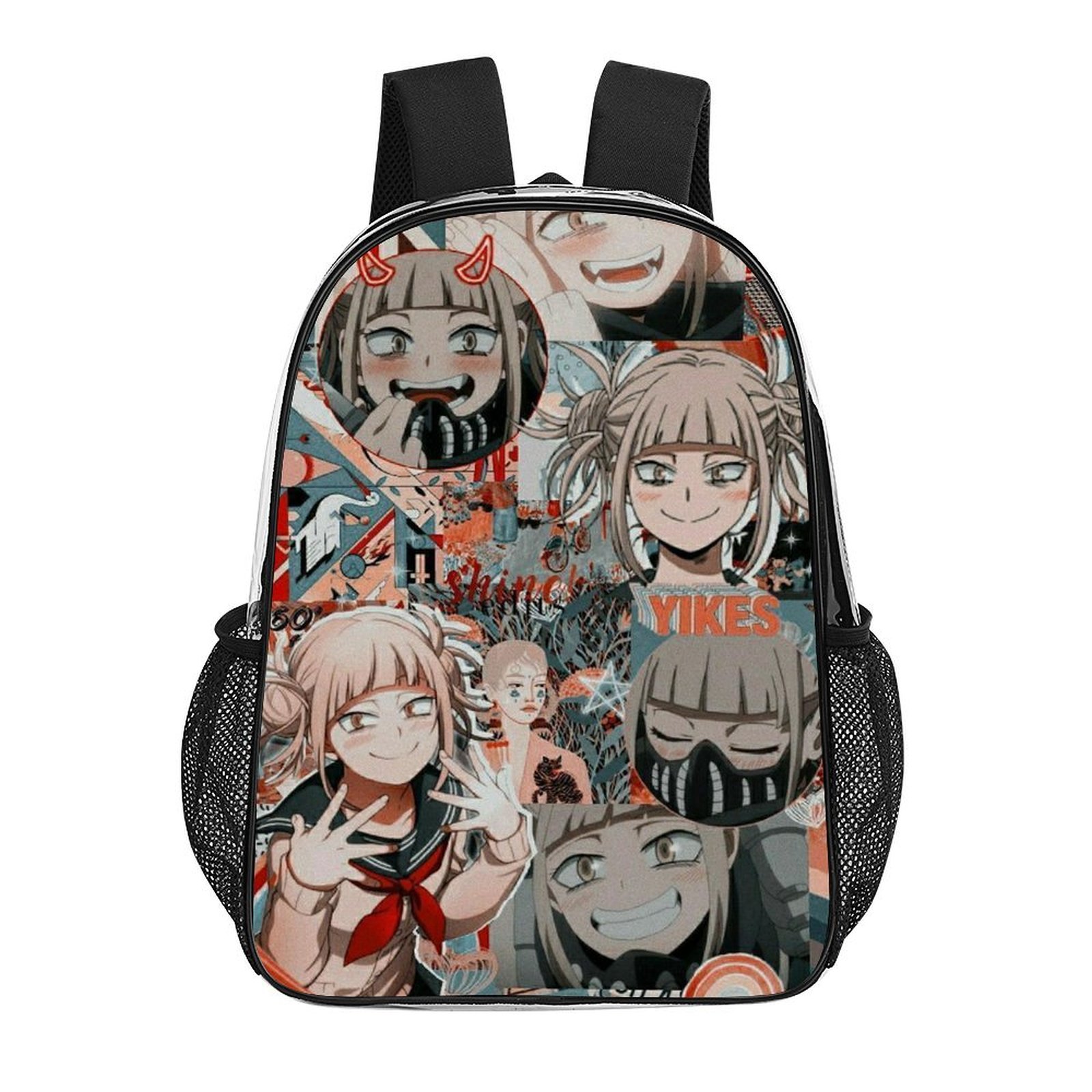 My Hero Academia Himiko Toga Cute Clear Backpack Transparent Bag 17 ...