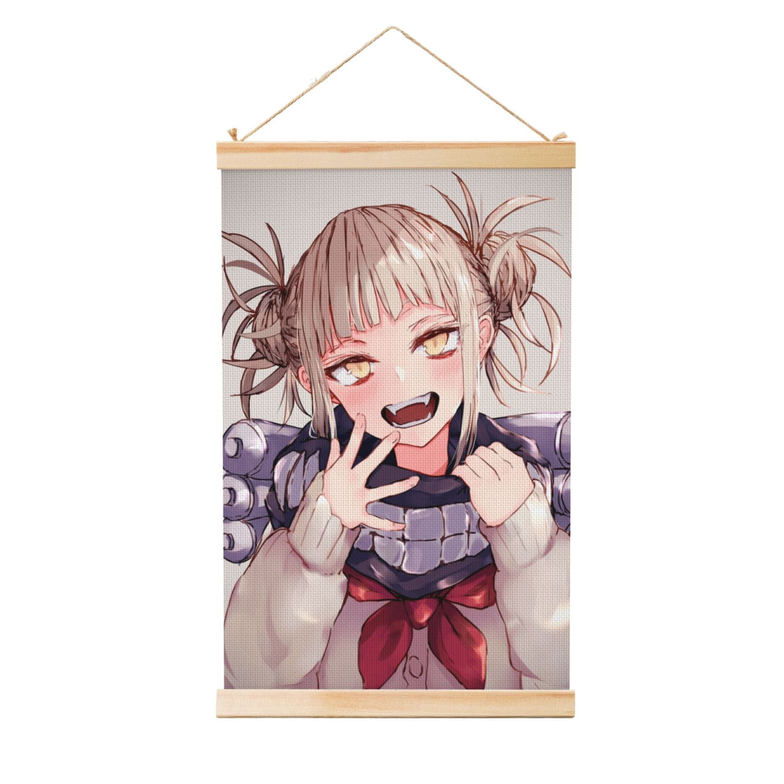 My Hero Academia Himiko Toga Cute Wooden Shaft Hanging Poster Canvas ...