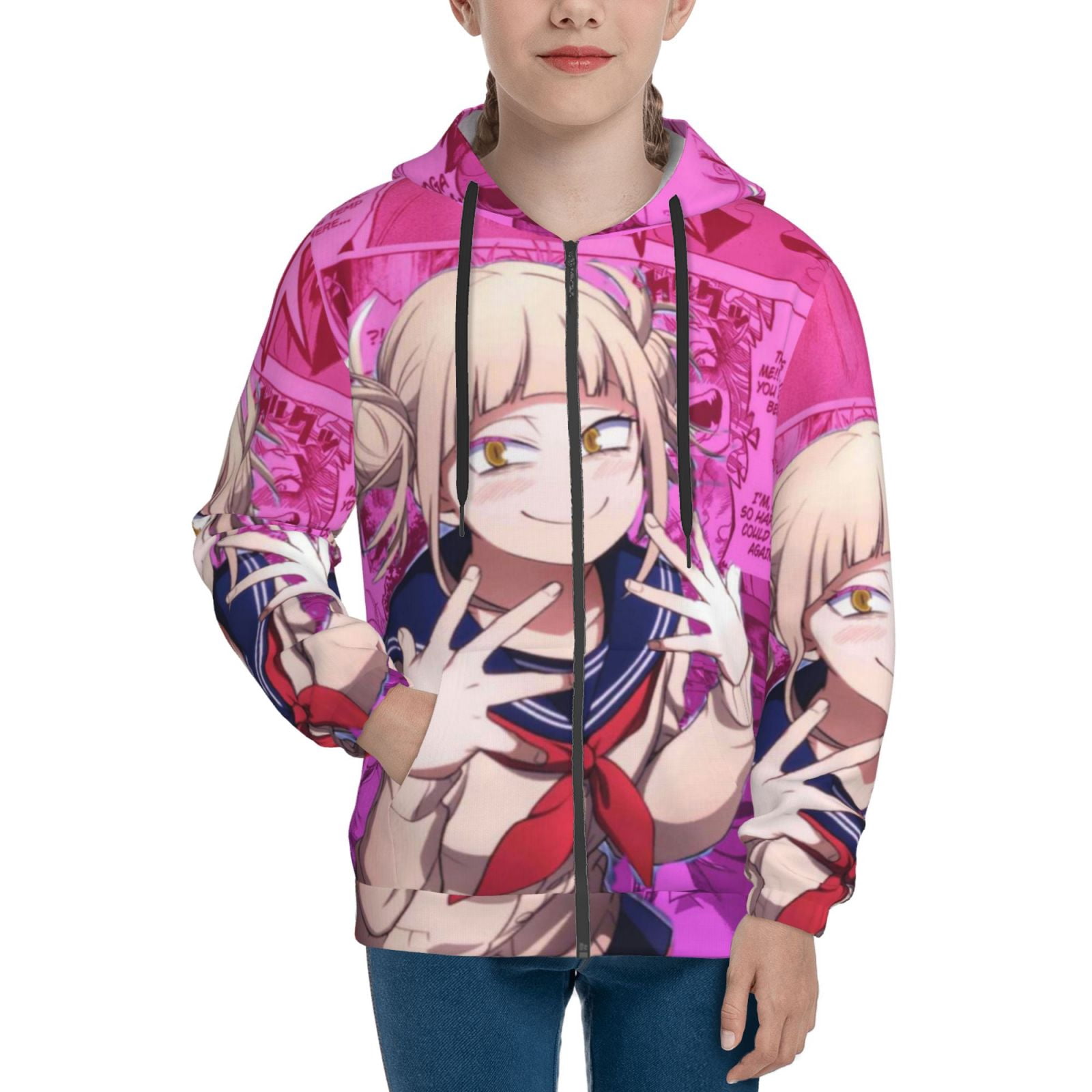 My Hero Academia Himiko Toga Youth Sweatshirt 3D Printed Hoodie ...