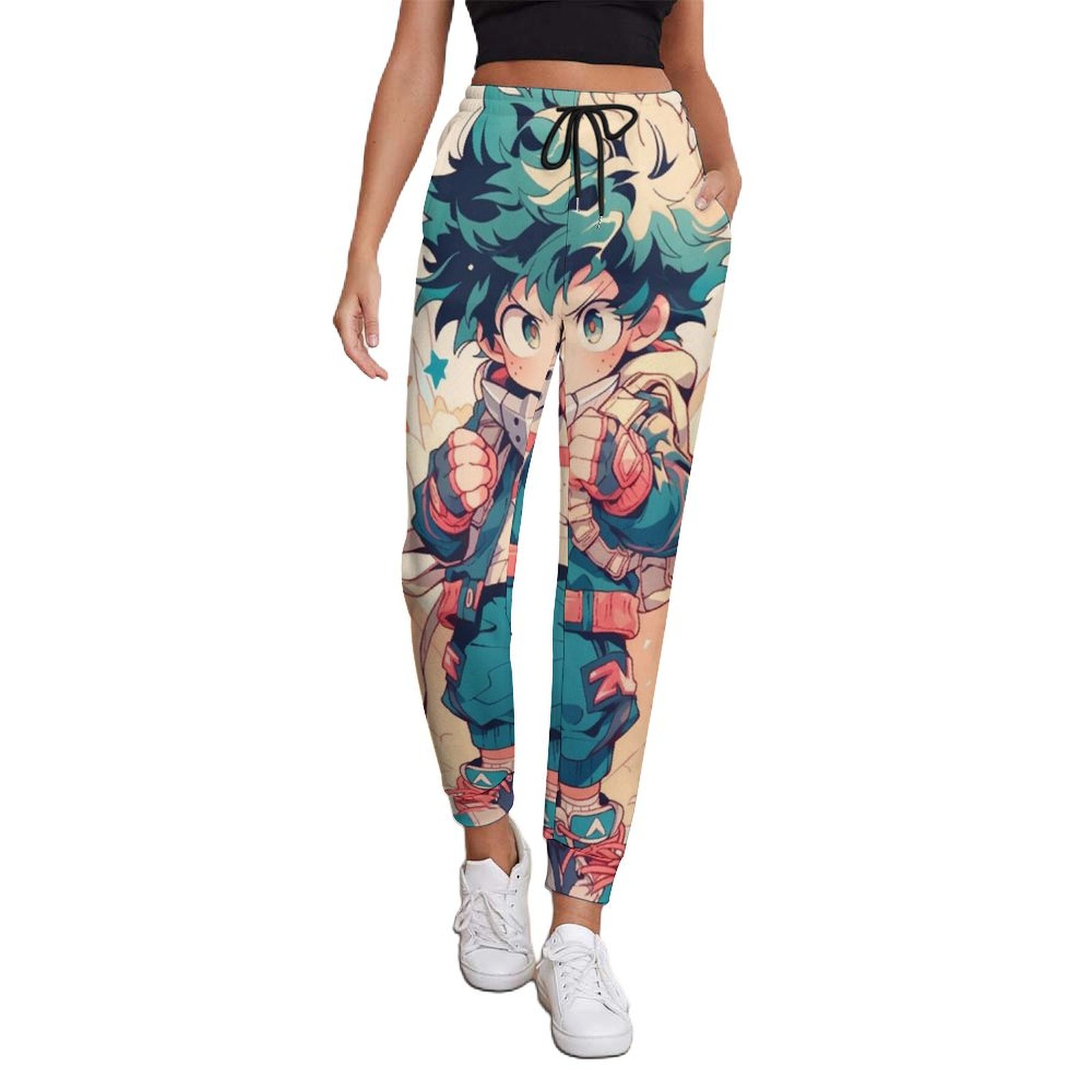 My Hero Academia Izuku Midoriya Deku Womens Sweatpants Joggers Pants ...