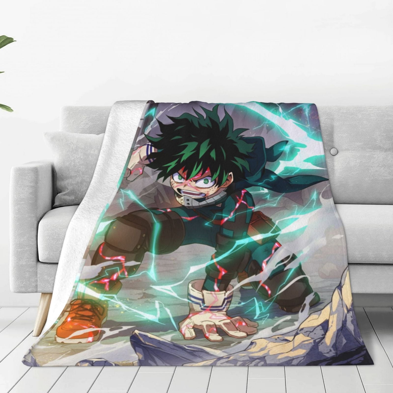 My Hero Academia Izuku Midoriya Throw Blanket Couch Bed Sofa Soft ...