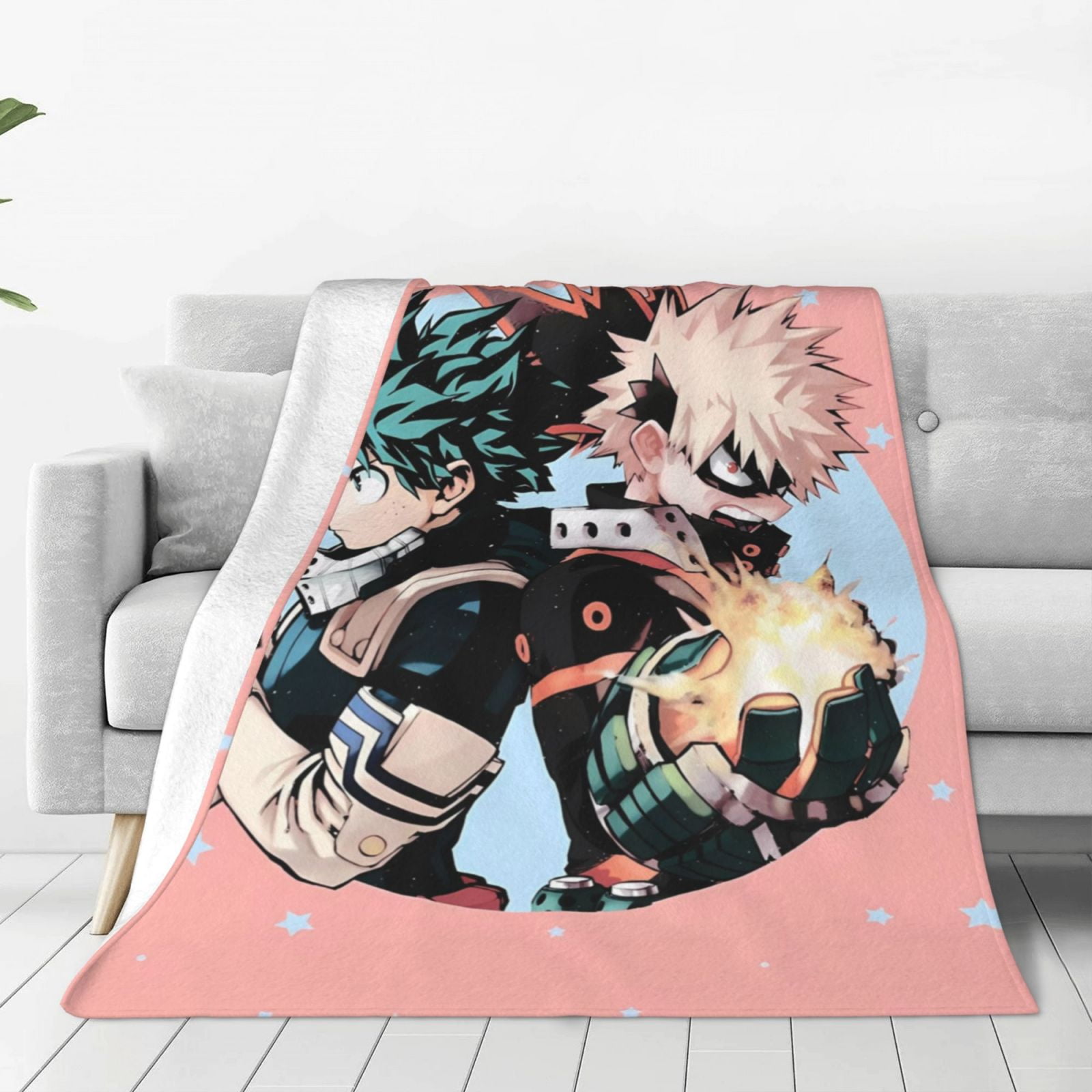 My Hero Academia Izuku Midoriya Throw Blanket Couch Bed Sofa Soft ...