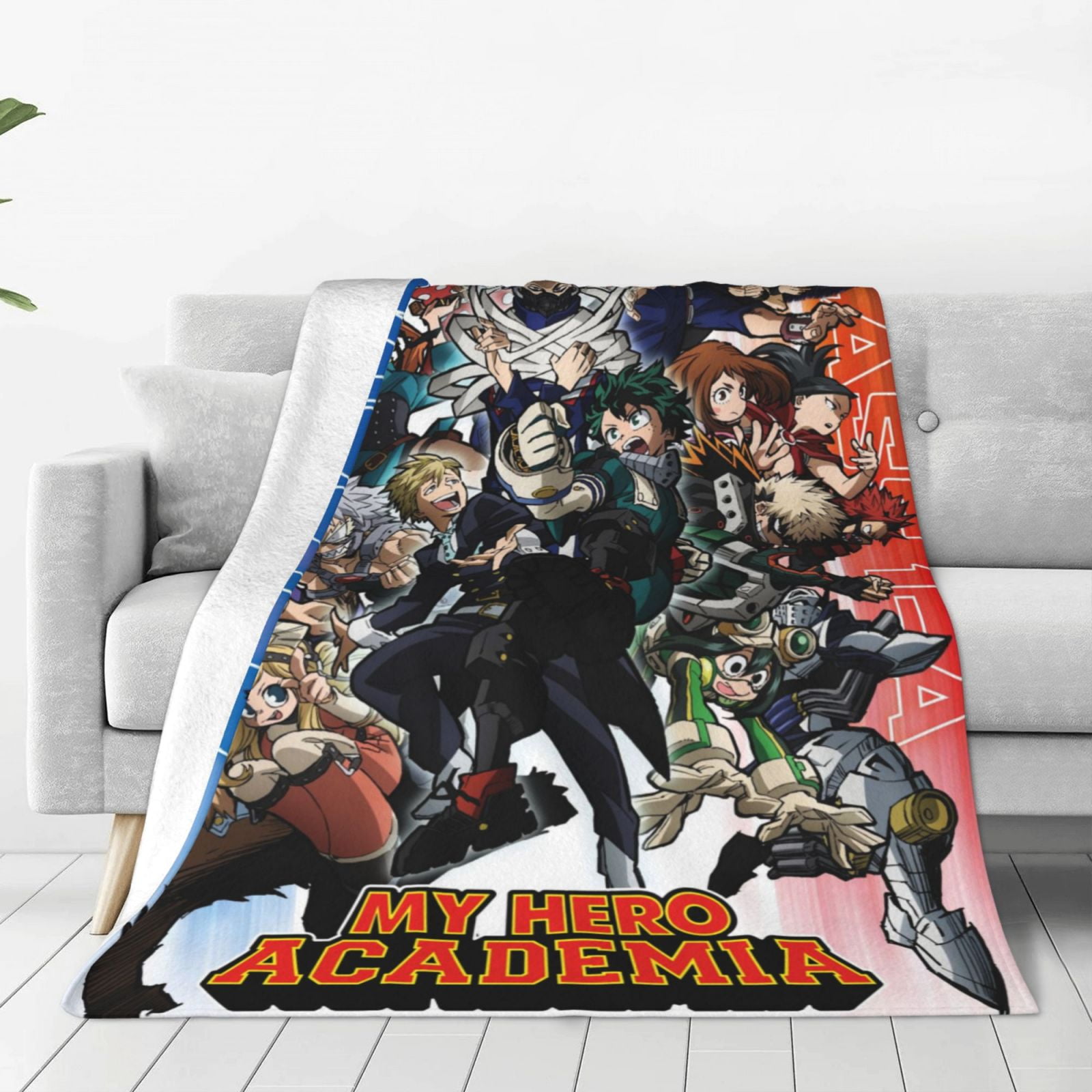 My Hero Academia Kids Adults Ultra-Soft Micro Fleece Blanket Throw All ...