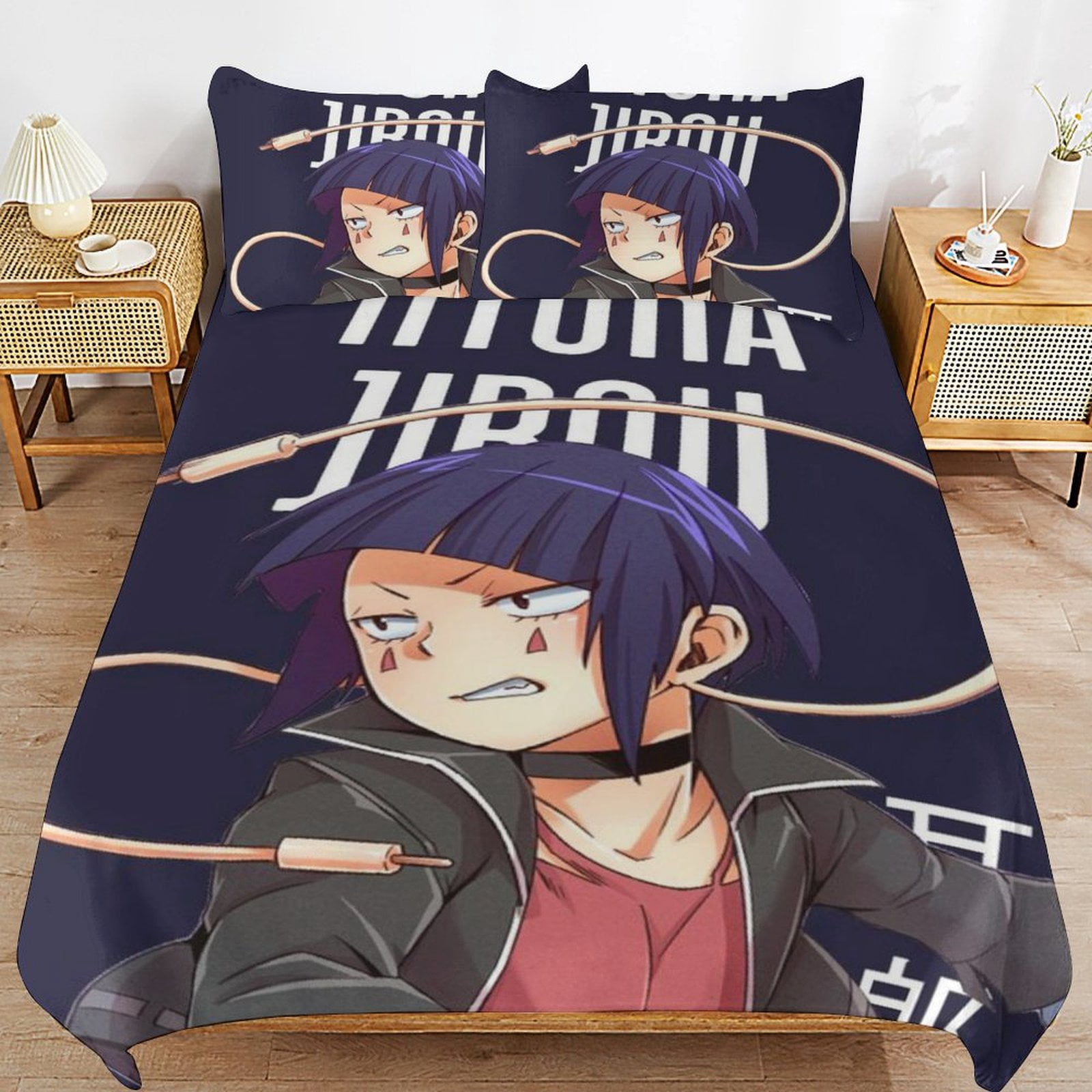 My Hero Academia Kyoka Jiro Bed Duvet Cover Microfiber Bedding Sets 3D ...