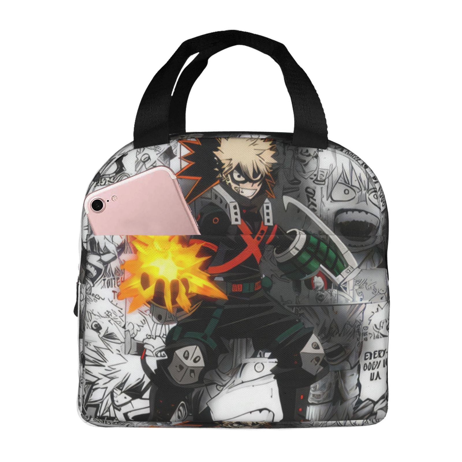 My Hero Academia Lunch Bag, Anime Lunch Box, Reusable Insulated Lunch ...