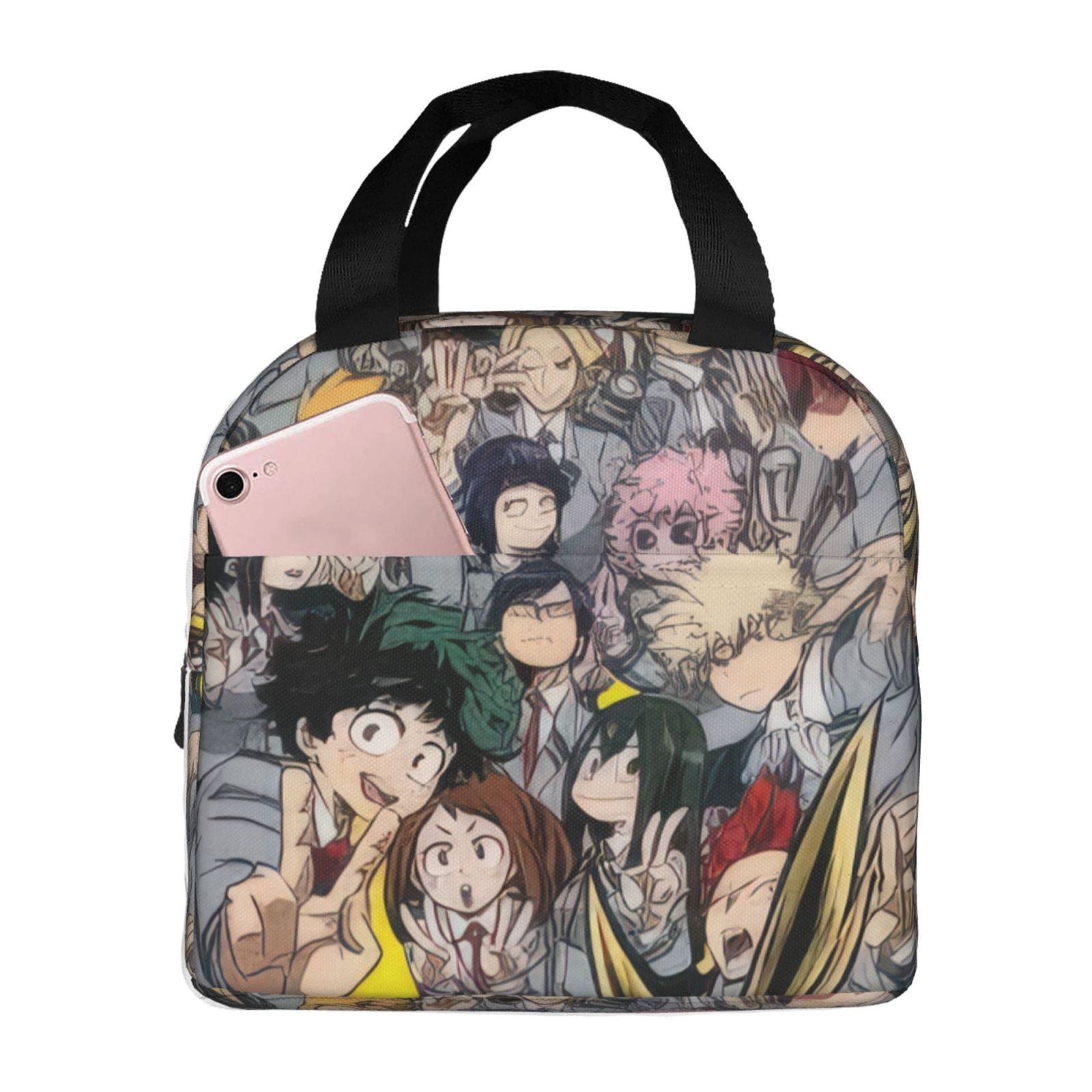 My Hero Academia Lunch Bag, Anime Lunch Box, Reusable Insulated Lunch ...
