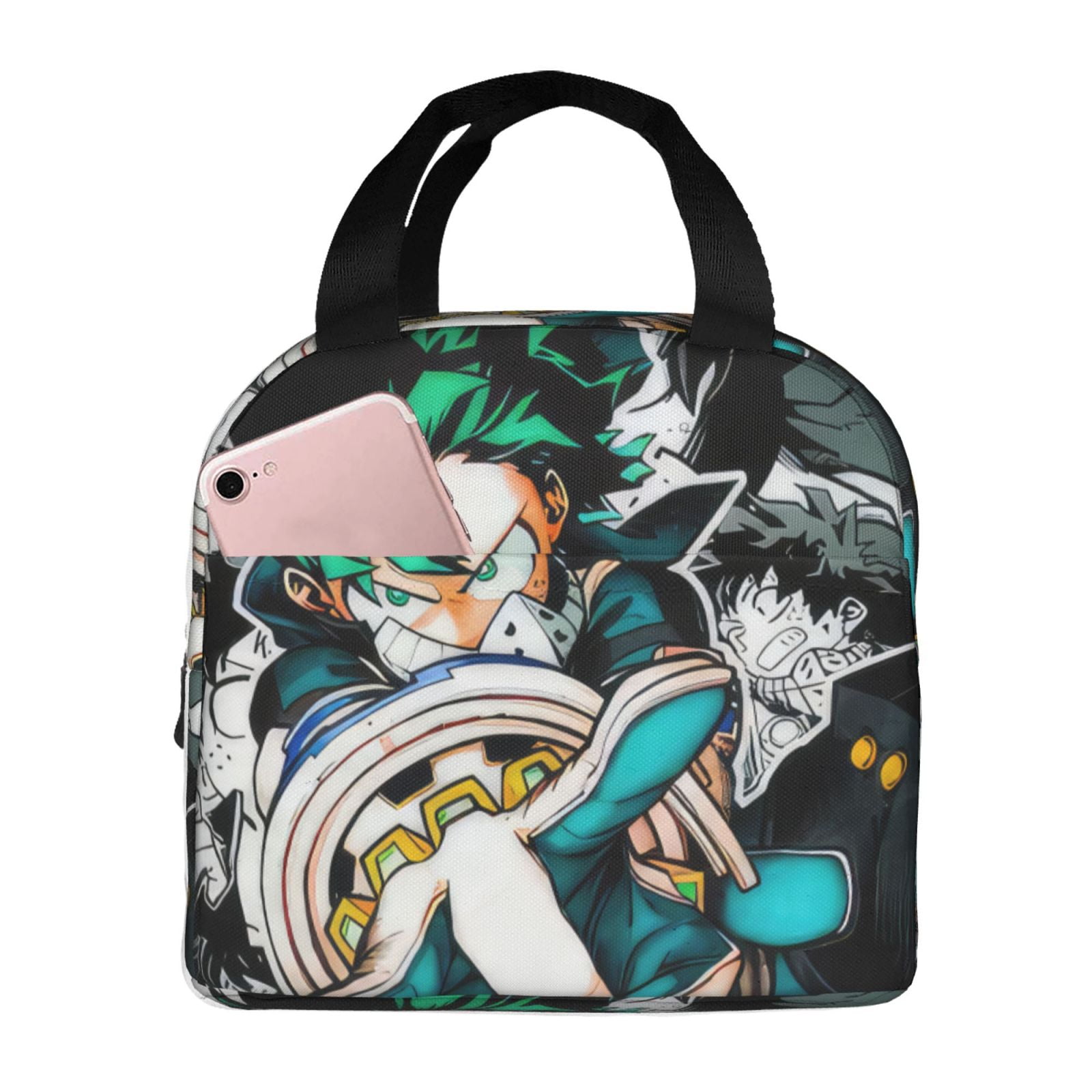 My Hero Academia Lunch Bag, Anime Lunch Box, Reusable Insulated Lunch ...