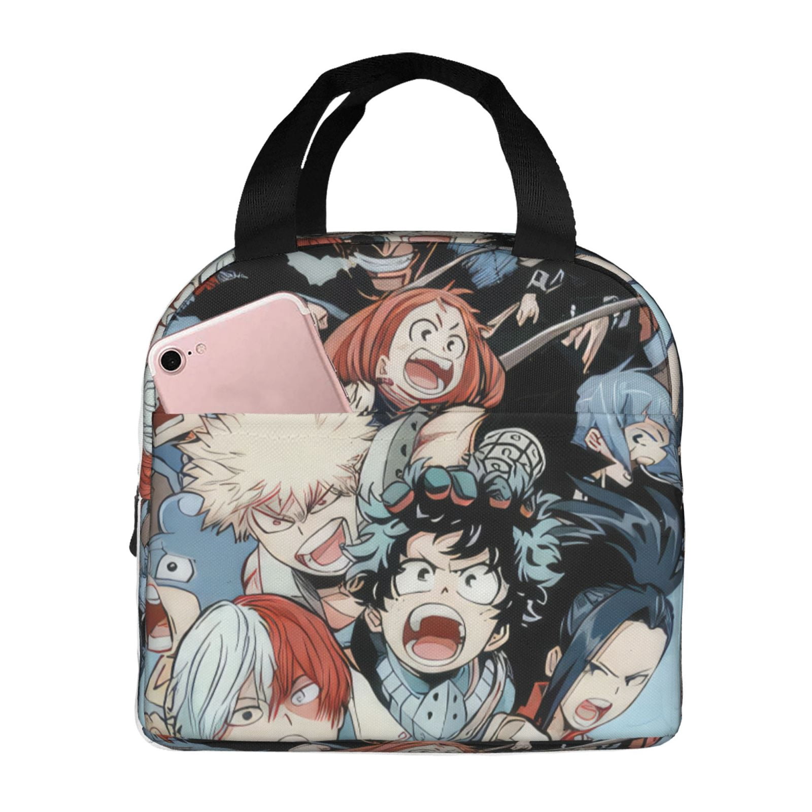 My Hero Academia Lunch Bag, Anime Lunch Box, Reusable Insulated Lunch ...
