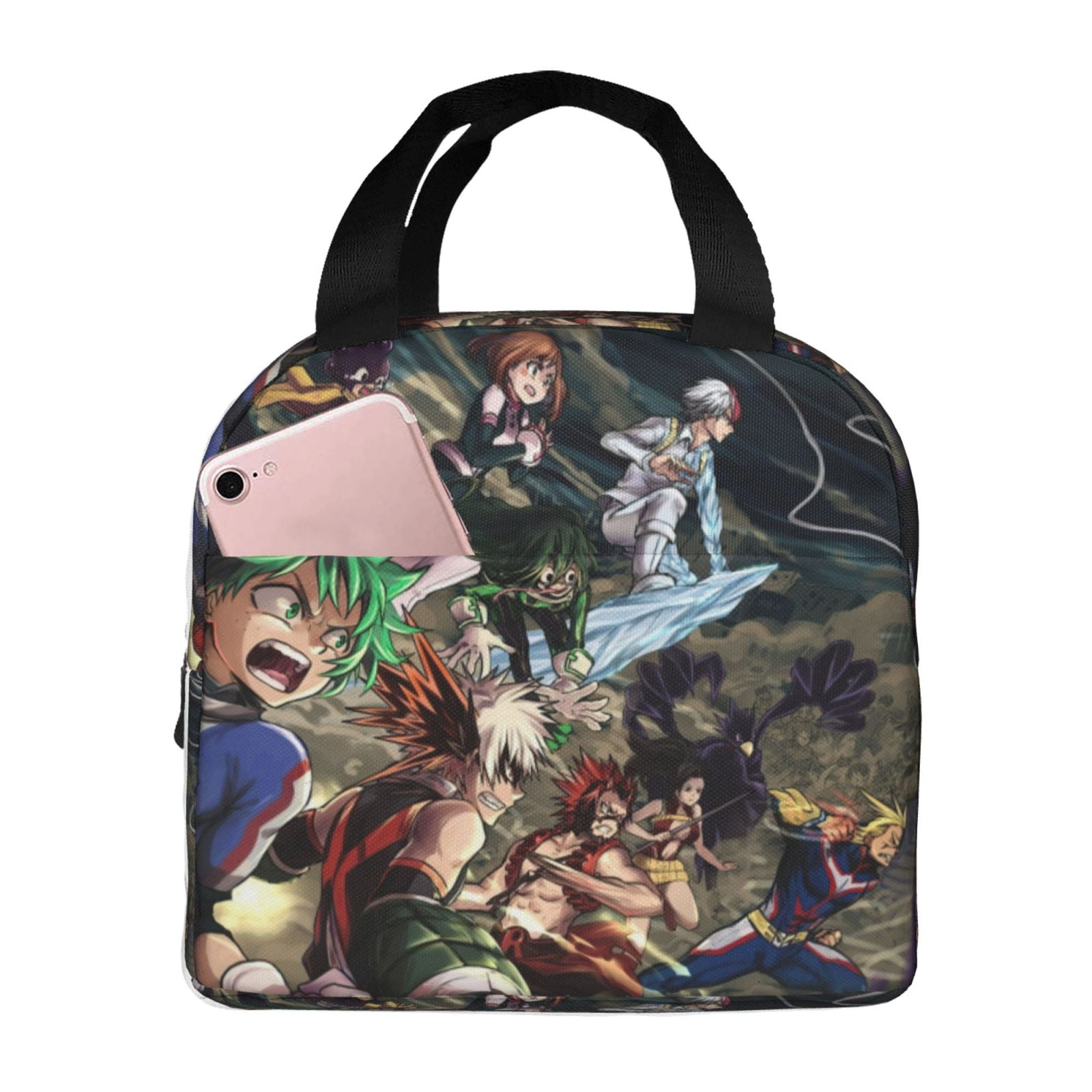 My Hero Academia Lunch Bag, Anime Lunch Box, Reusable Insulated Lunch ...