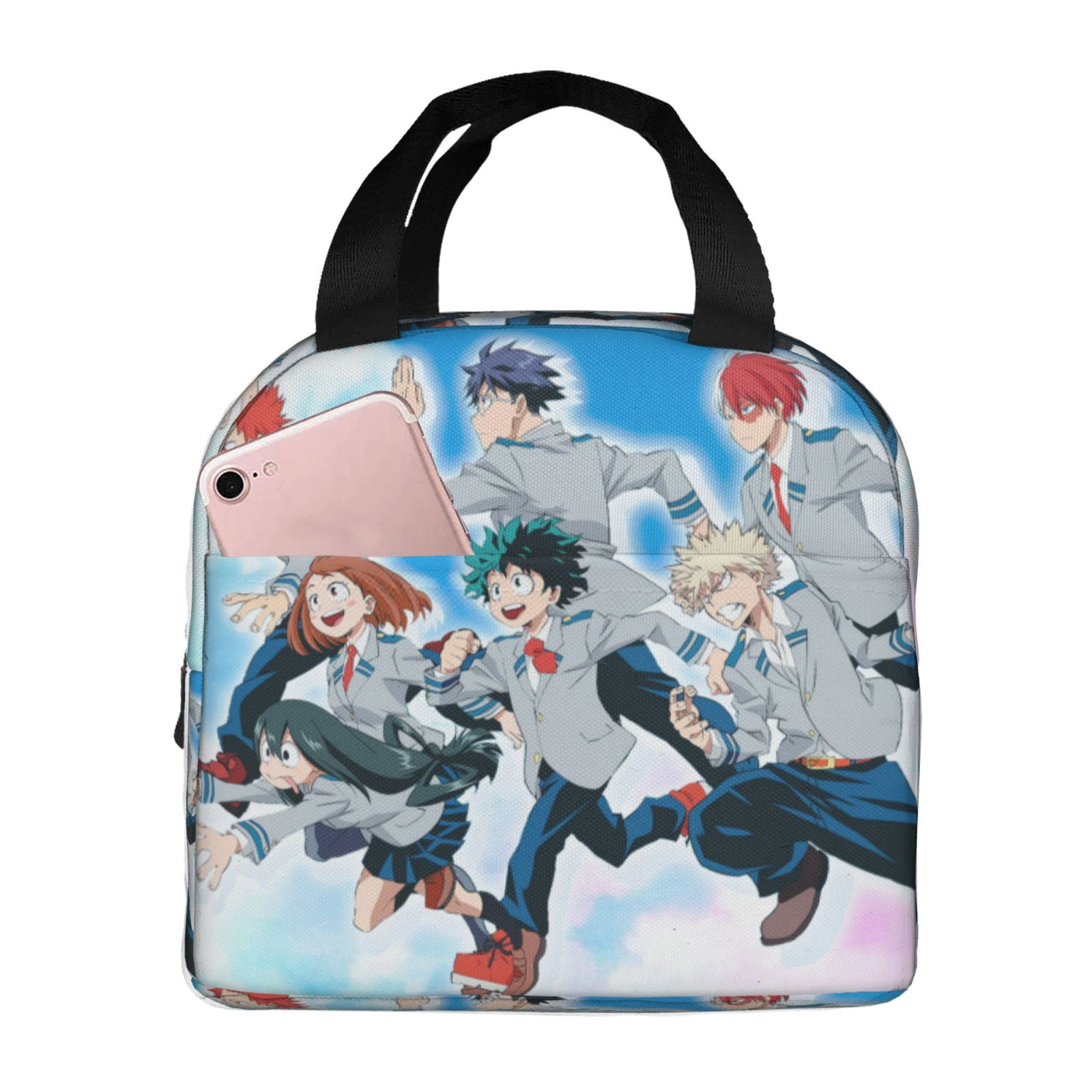 My Hero Academia Lunch Bag, Anime Lunch Box, Reusable Insulated Lunch ...