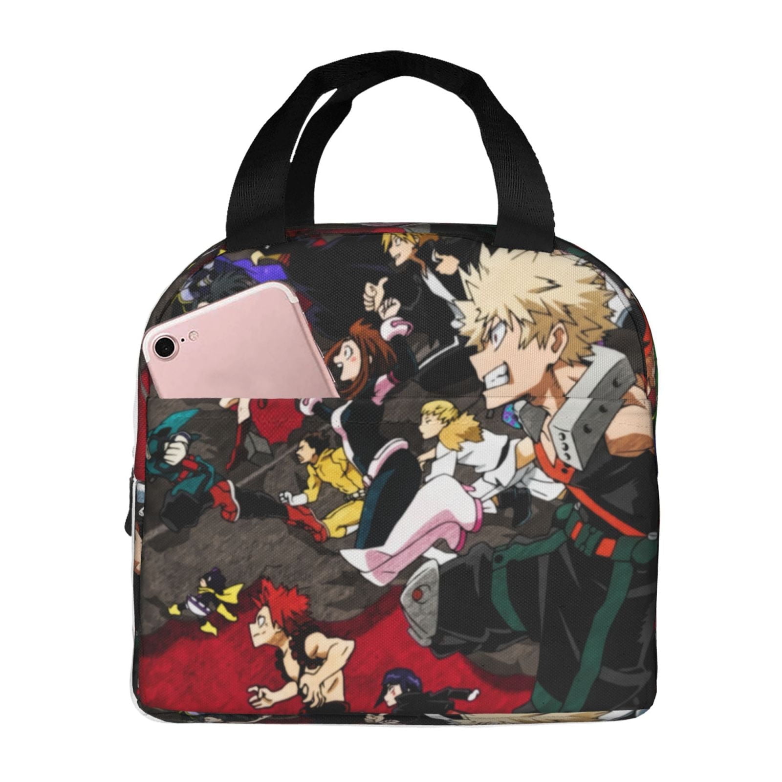 My Hero Academia Lunch Bag, Anime Lunch Box, Reusable Insulated Lunch ...