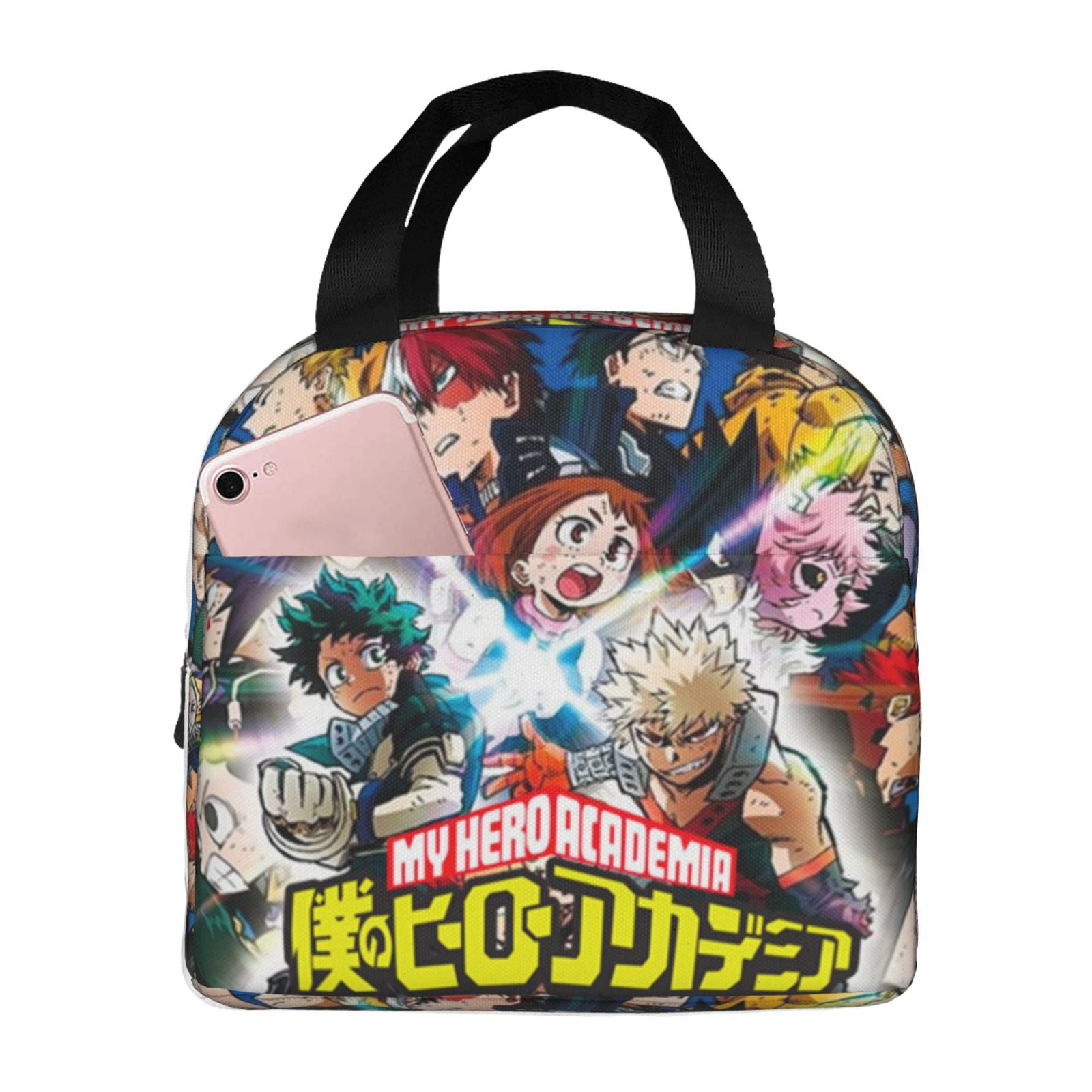 My Hero Academia Lunch Bag, Anime Lunch Box, Reusable Insulated Lunch ...